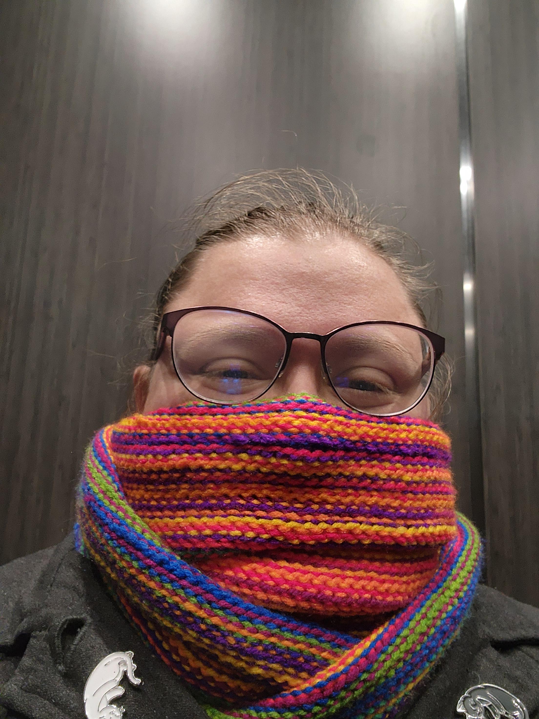 Finally finished my first scarf! | Scrolller