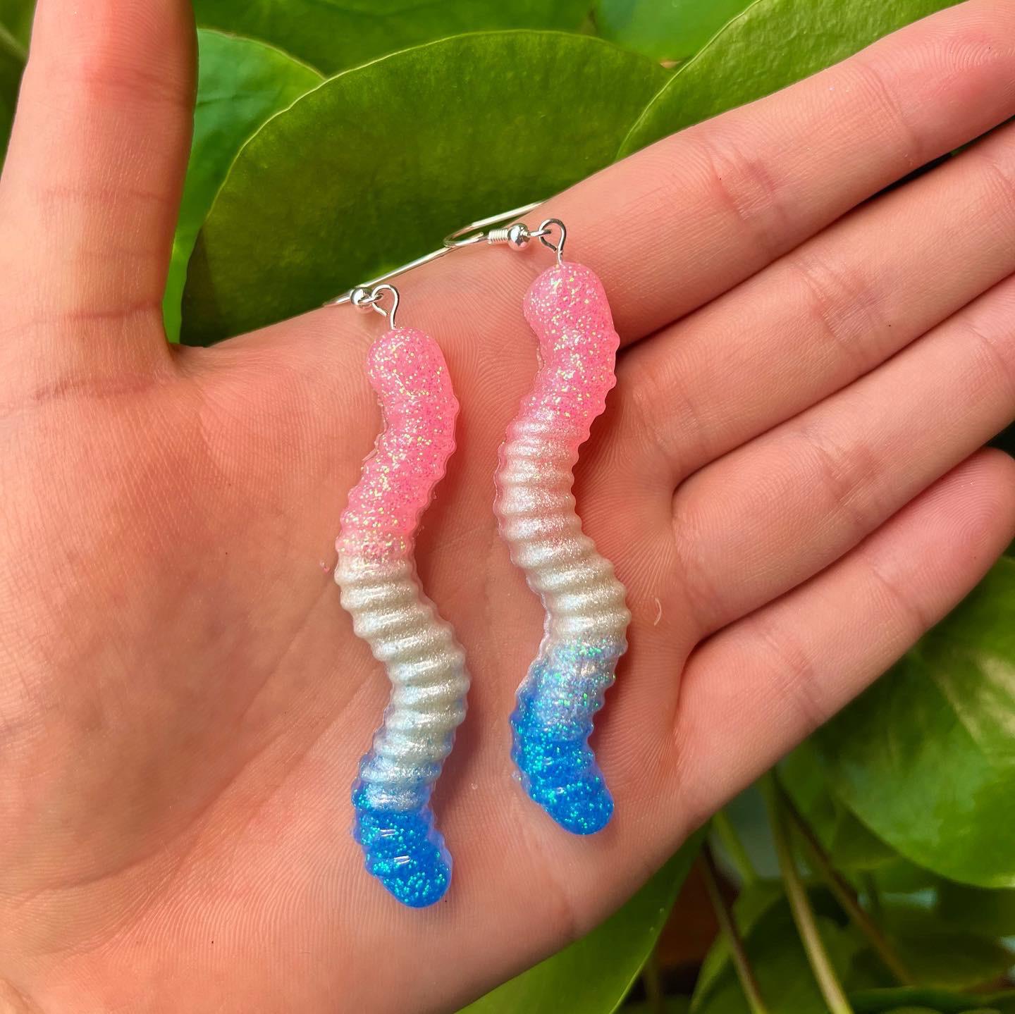I made some pride flag earrings!! | Scrolller