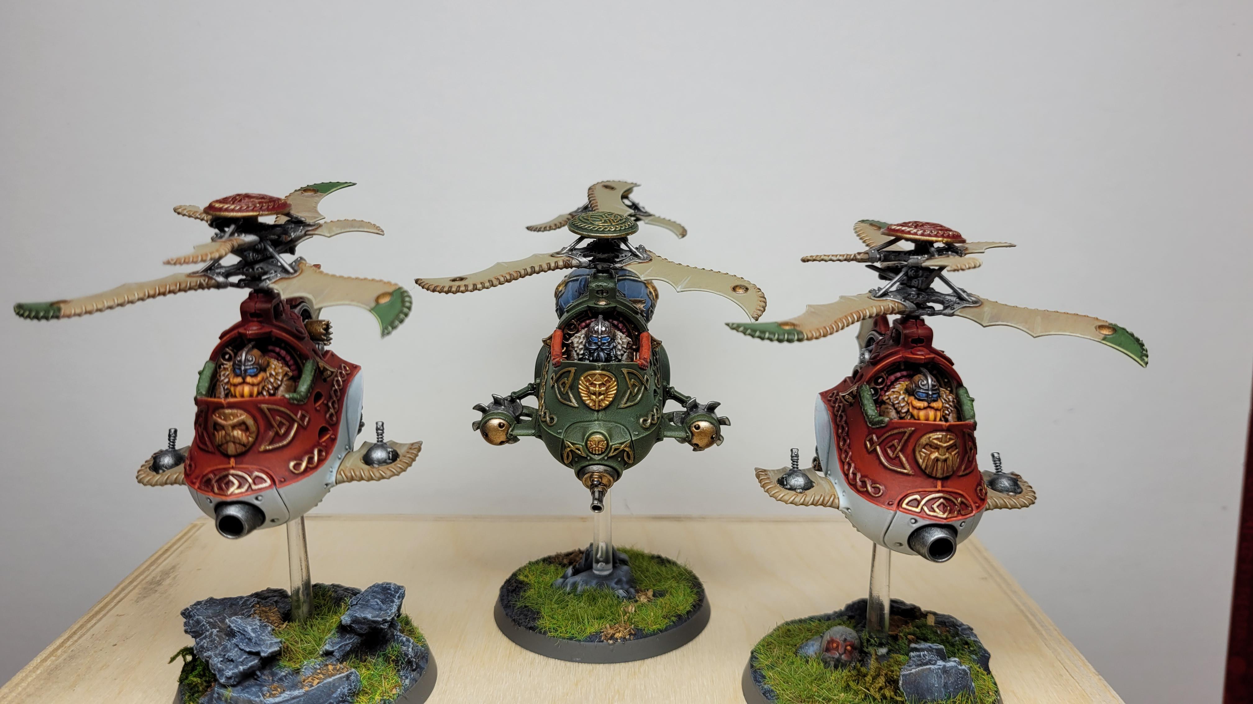 Dwarfs Gyrocopter "Ride of the Valkyries" | Scrolller