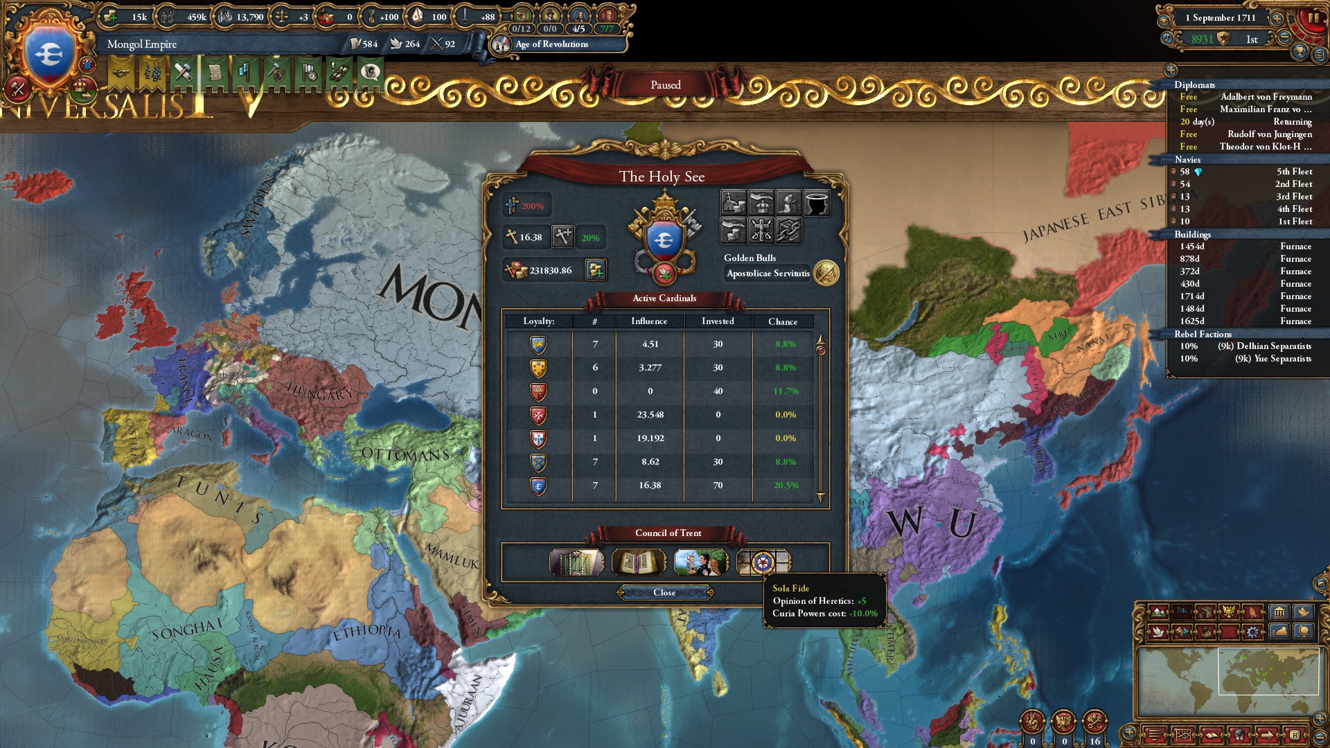 Newish player, just recreated the Mongol Empire, with a twist | Scrolller