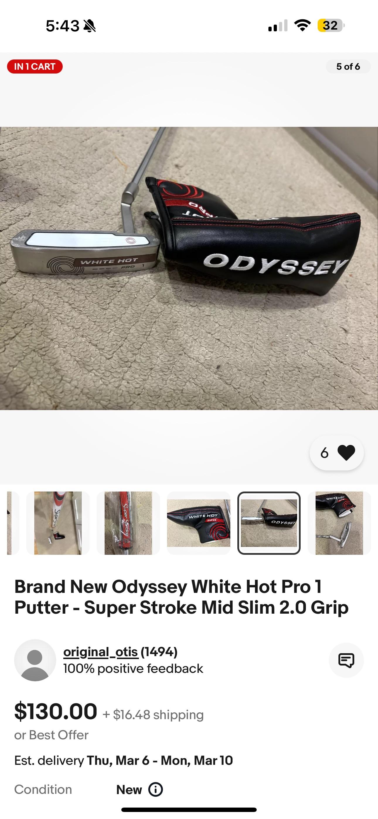 First putter | Scrolller