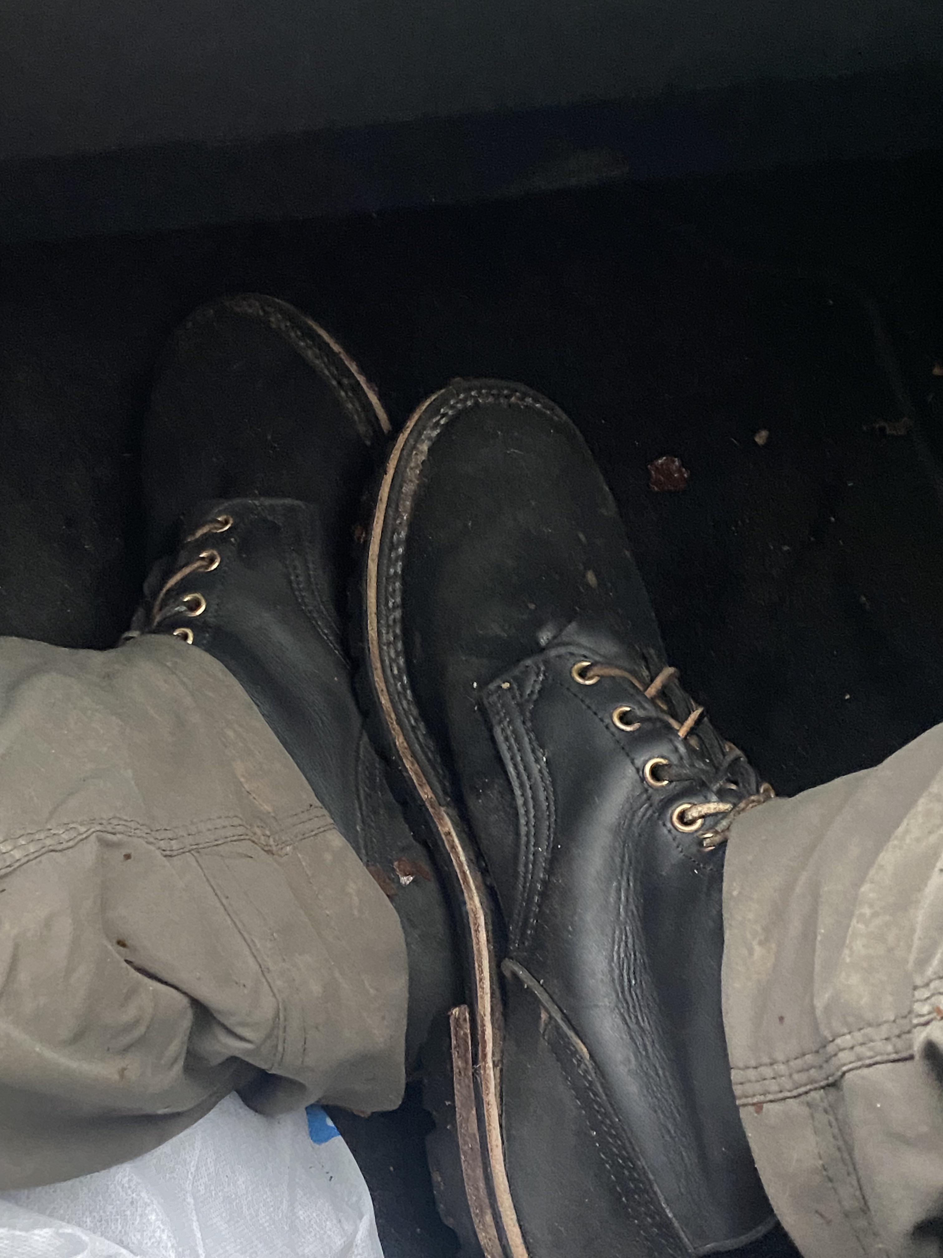 Nicks urban loggers before and after a 7 mile rainy hike | Scrolller