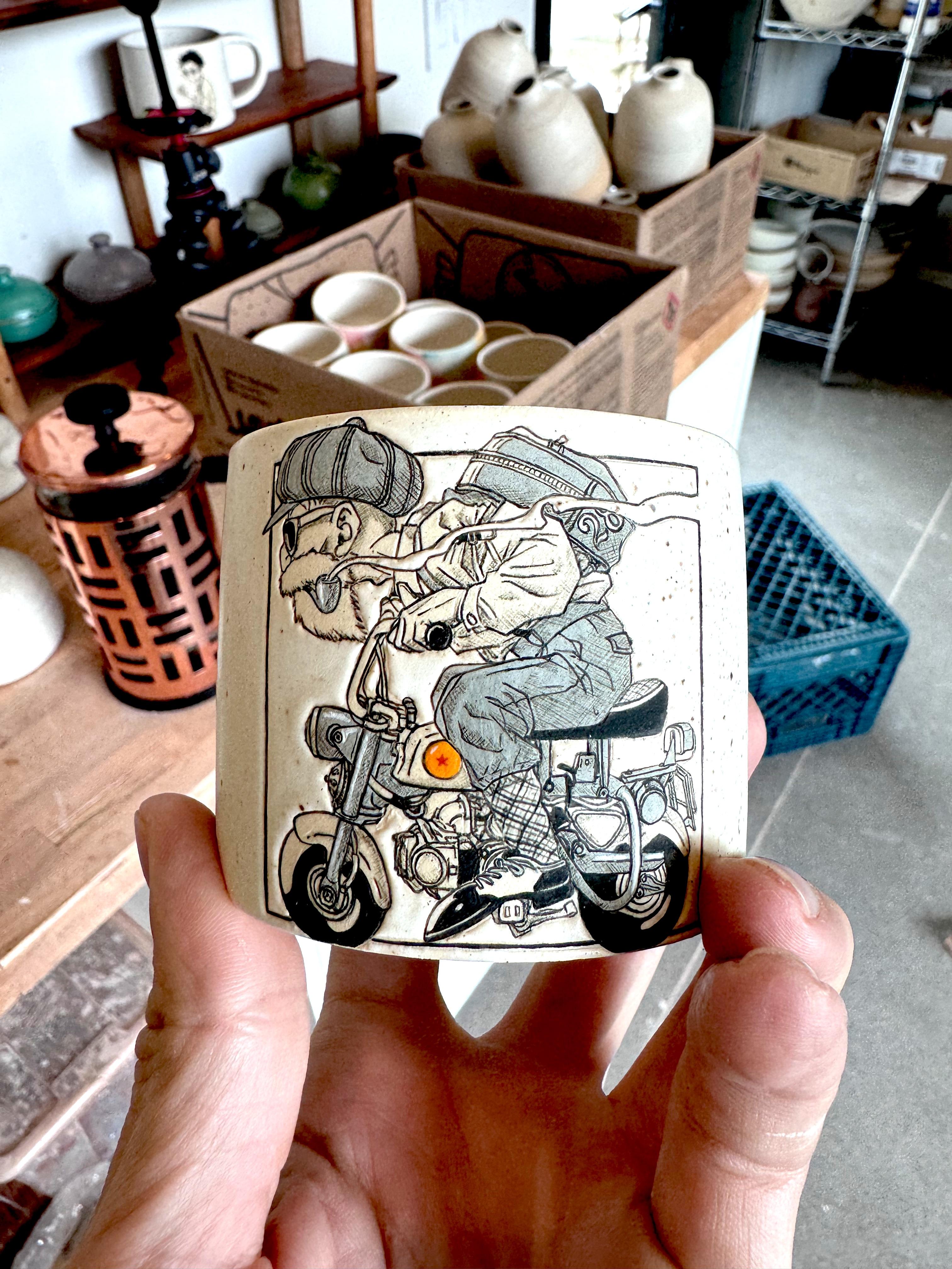 Discover more like Manga: [Art] I painted some of my favorite Toriyama pieces on a mug! (Dragon ...