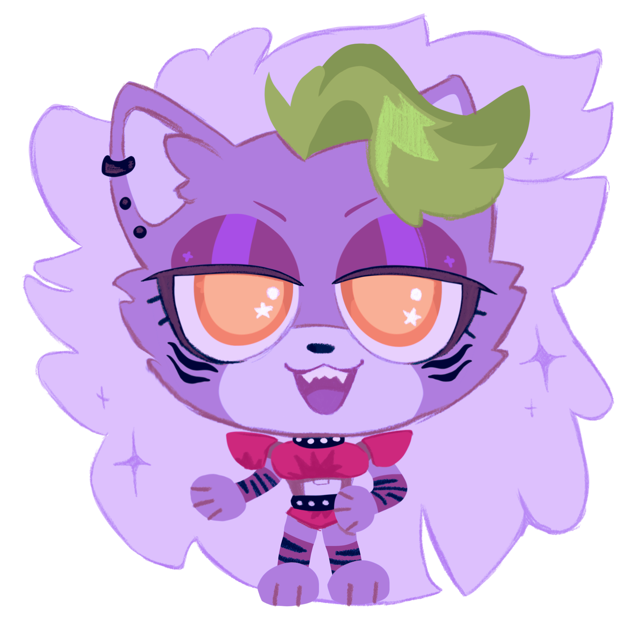 Roxanne Wolf Chibi Fanart | Scrolller