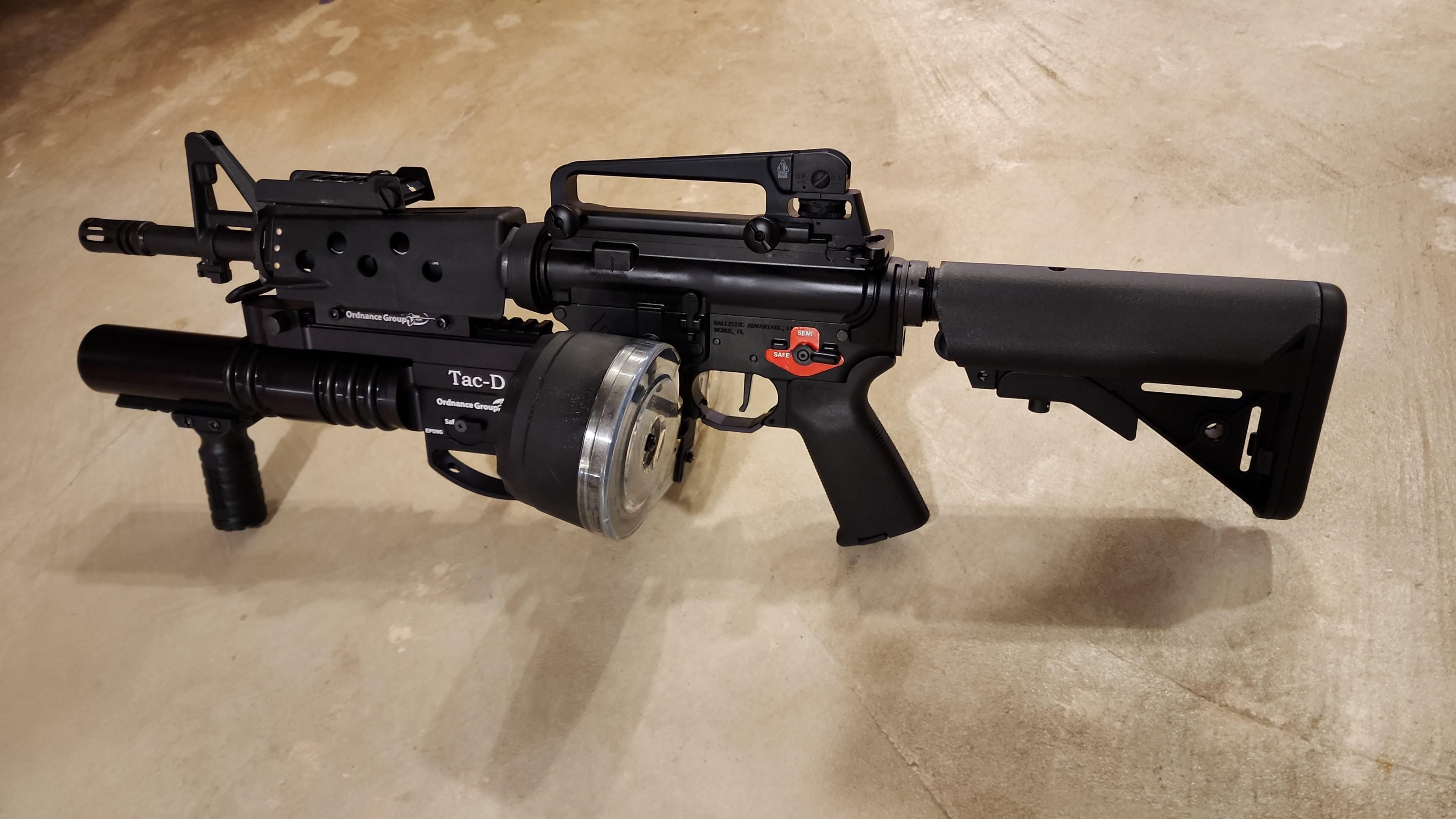 M4-ish 80s-esque Sexual Tyrannosaurus | Scrolller