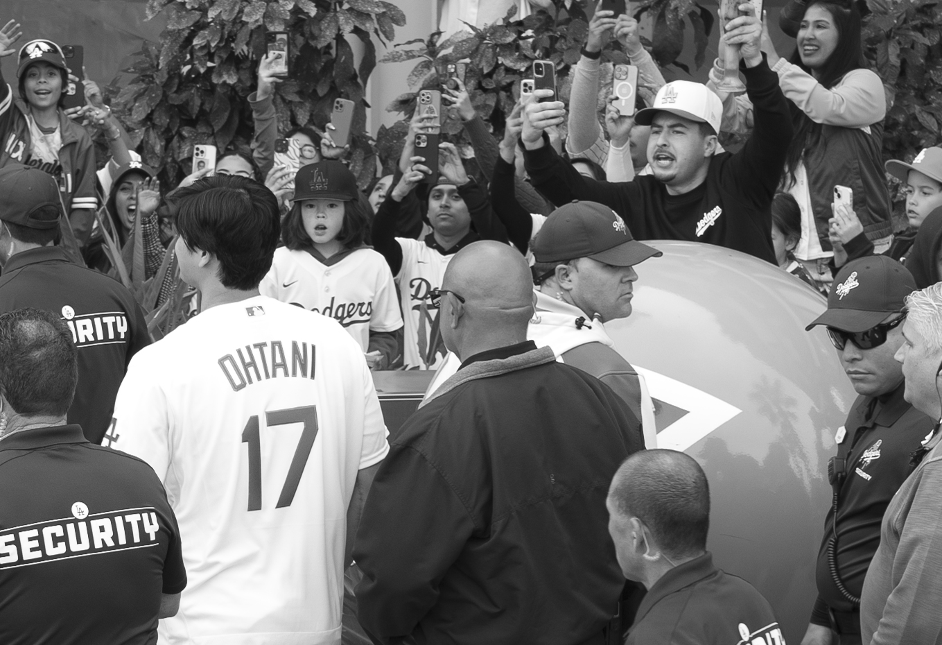 Ohtani at DodgerFest - A few more shots | Scrolller