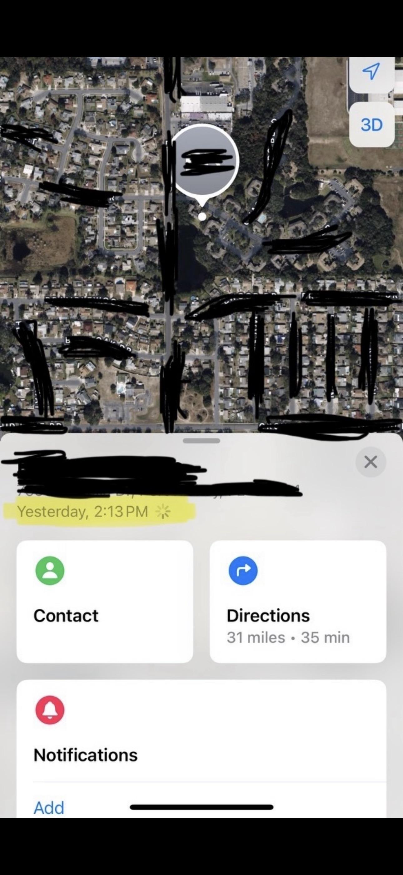 Why is this location not updating since yesterday and has the loading sign that won’t go away ...