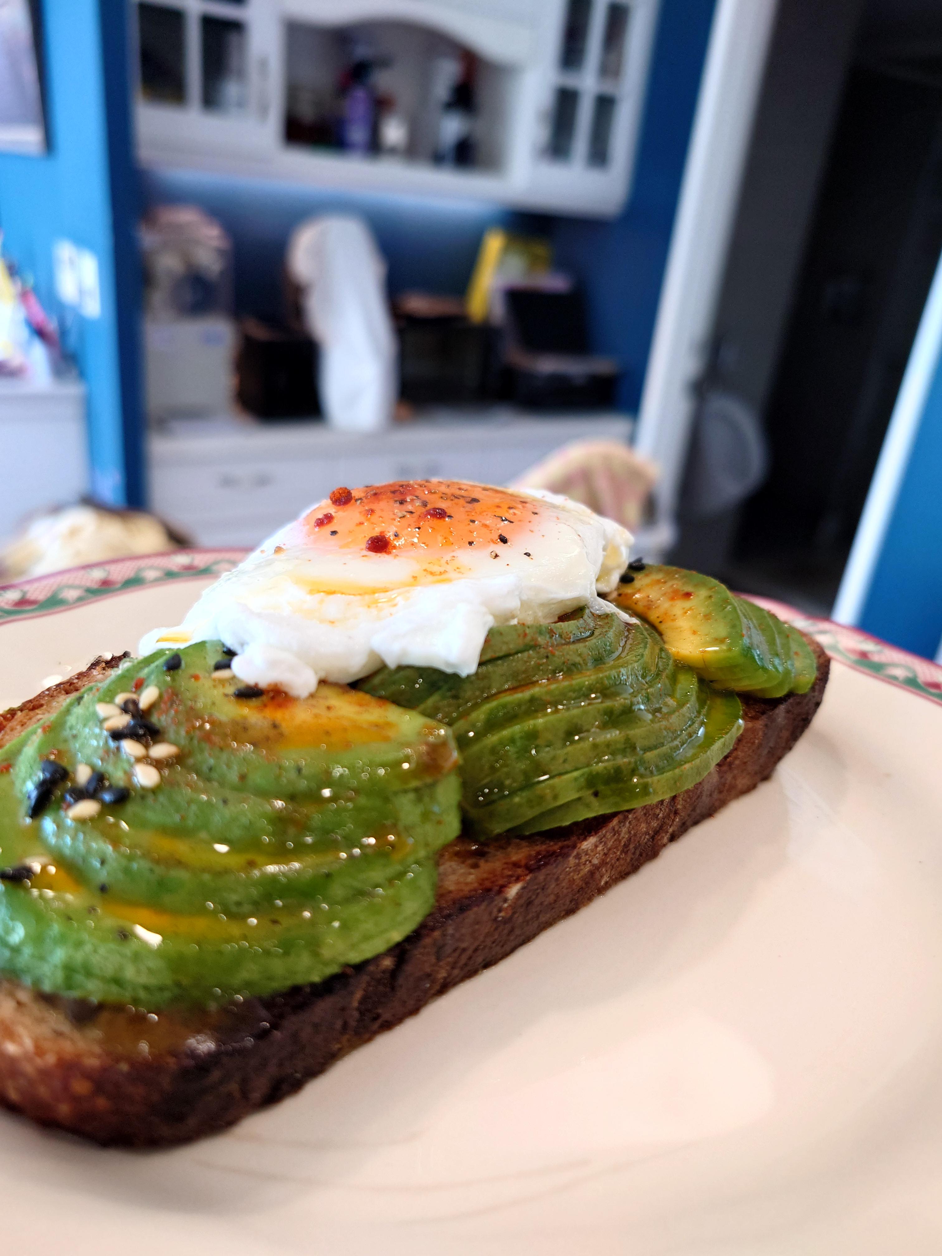 [Homemade] Open Side Avocado Sandwich | Scrolller
