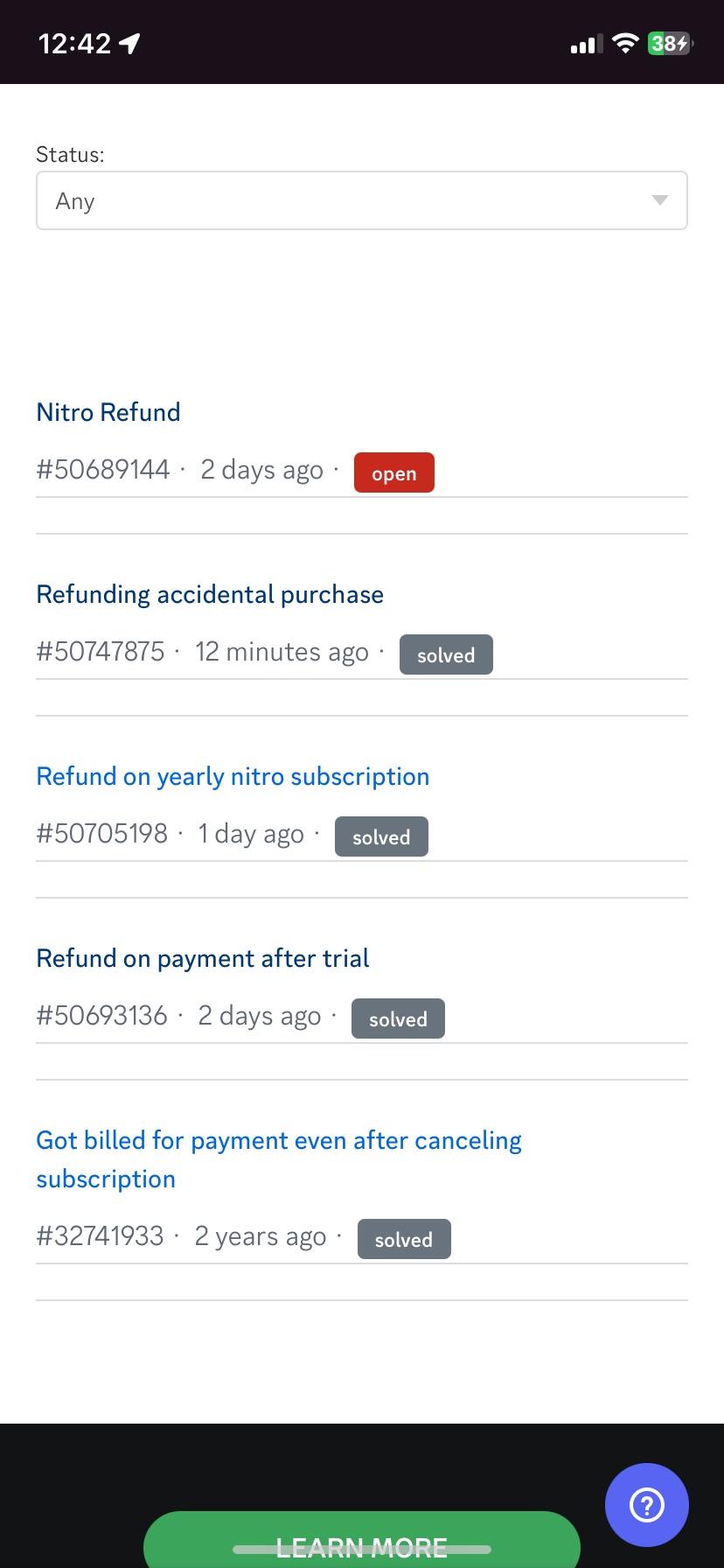 I forgot to cancel a trial and was charged $100. Went to get a refund and was told it was past ...