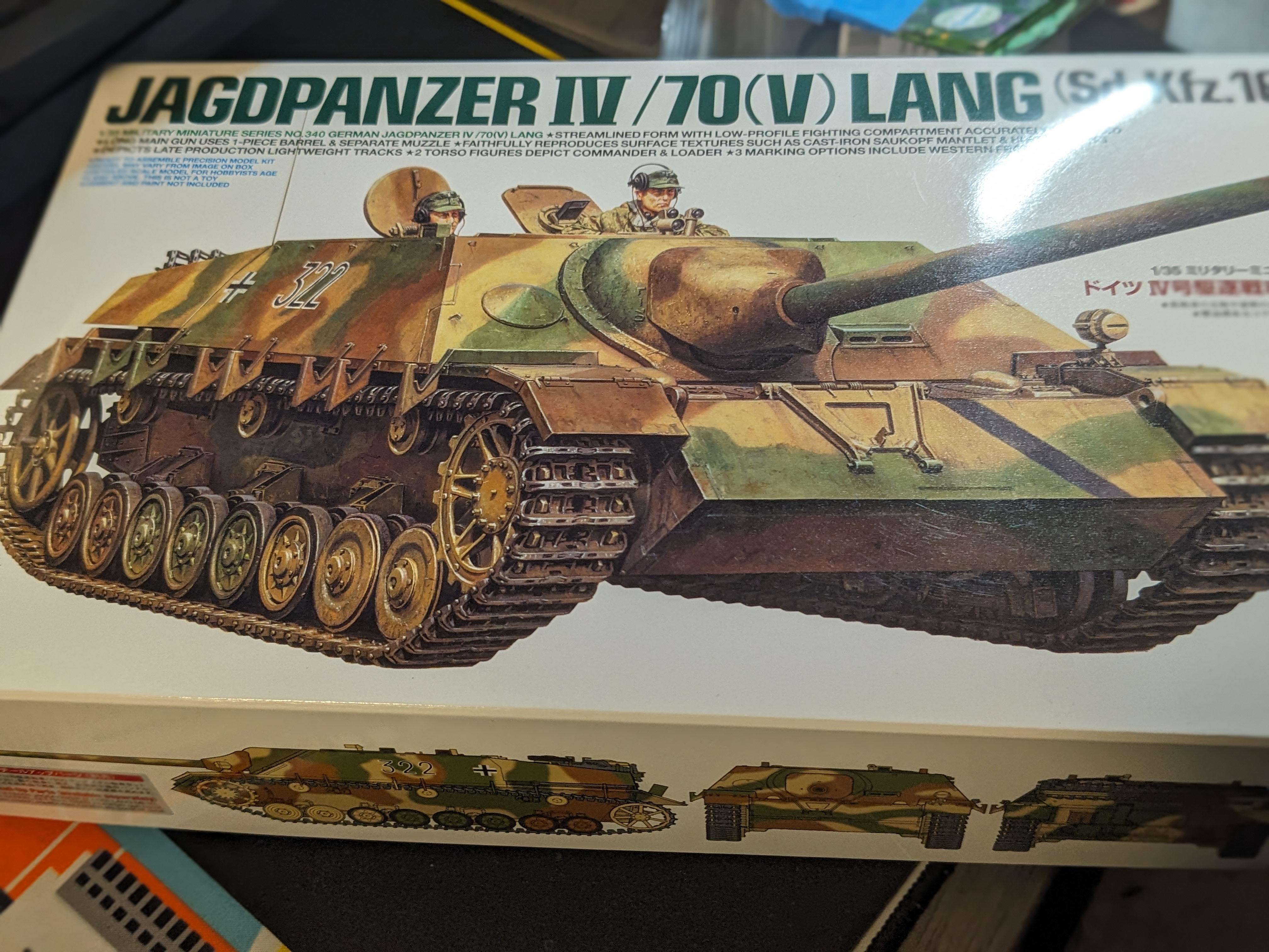 Made and painted the jagdpanzer IV 70(v) my first kit | Scrolller
