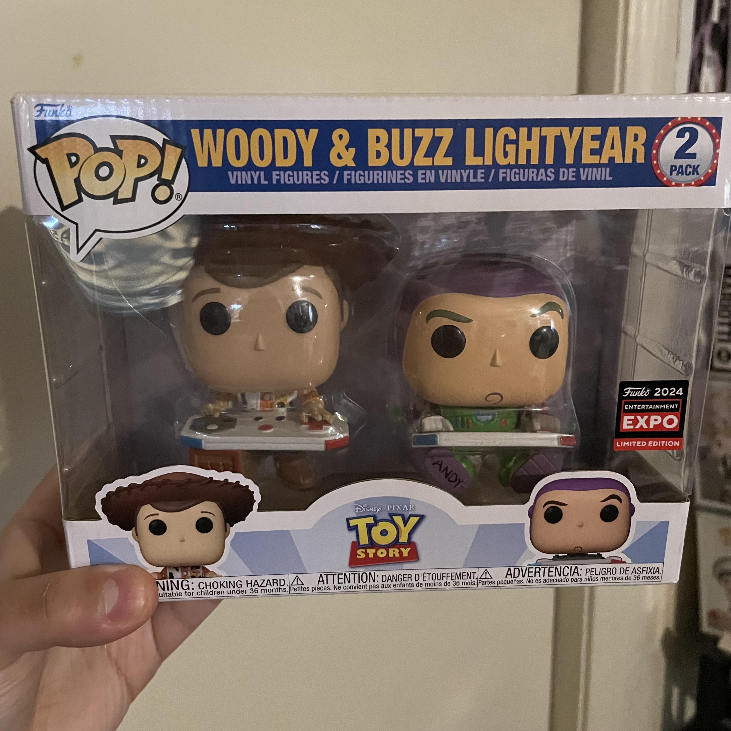 Buzz and Woody arrived. | Scrolller