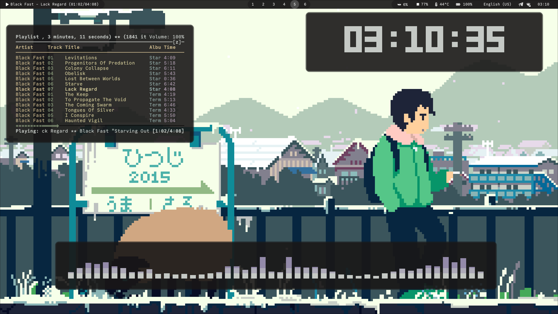 [hyprland] trying some light wallpapers on | Scrolller