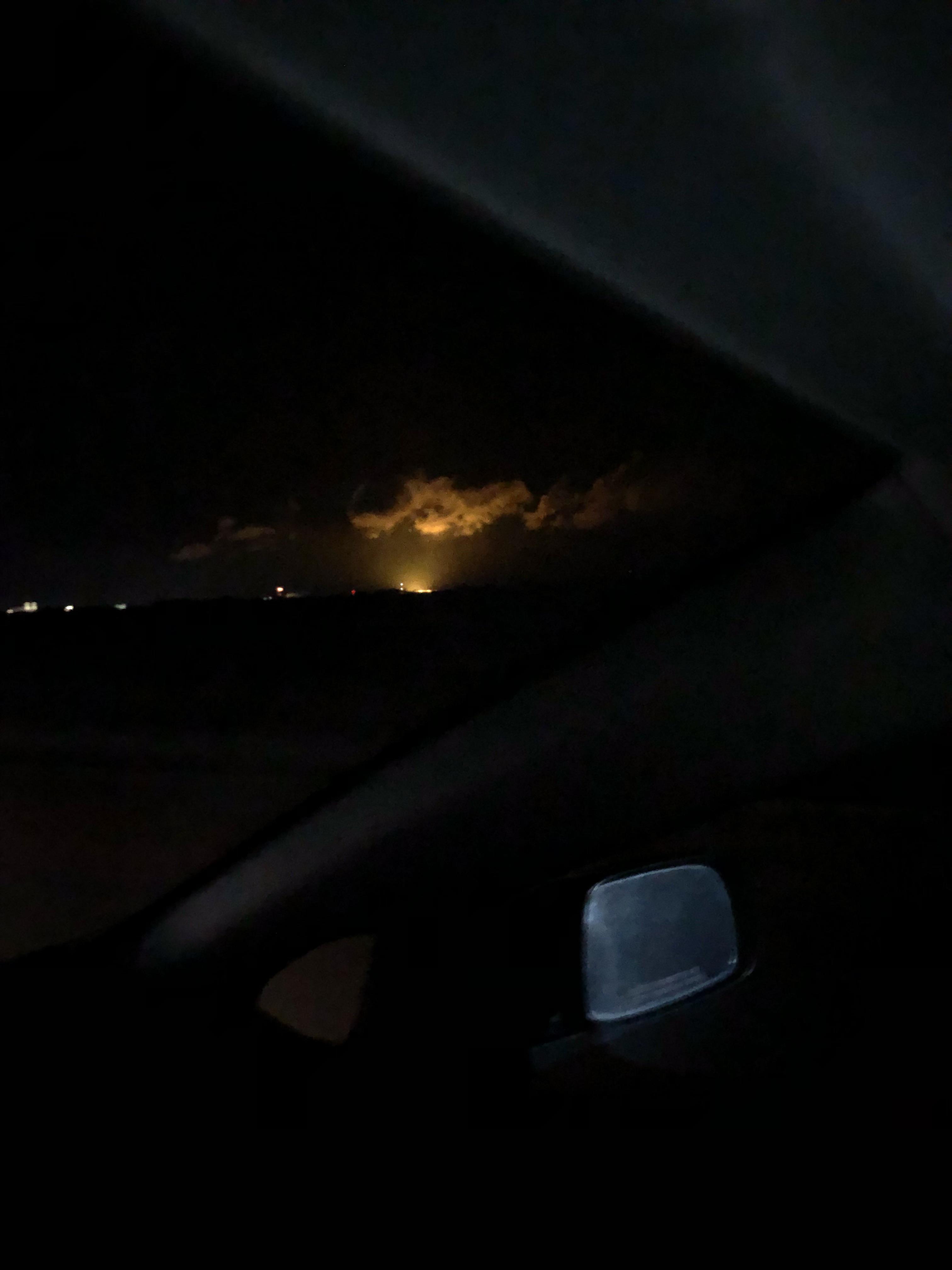 Mysterious light while driving | Scrolller