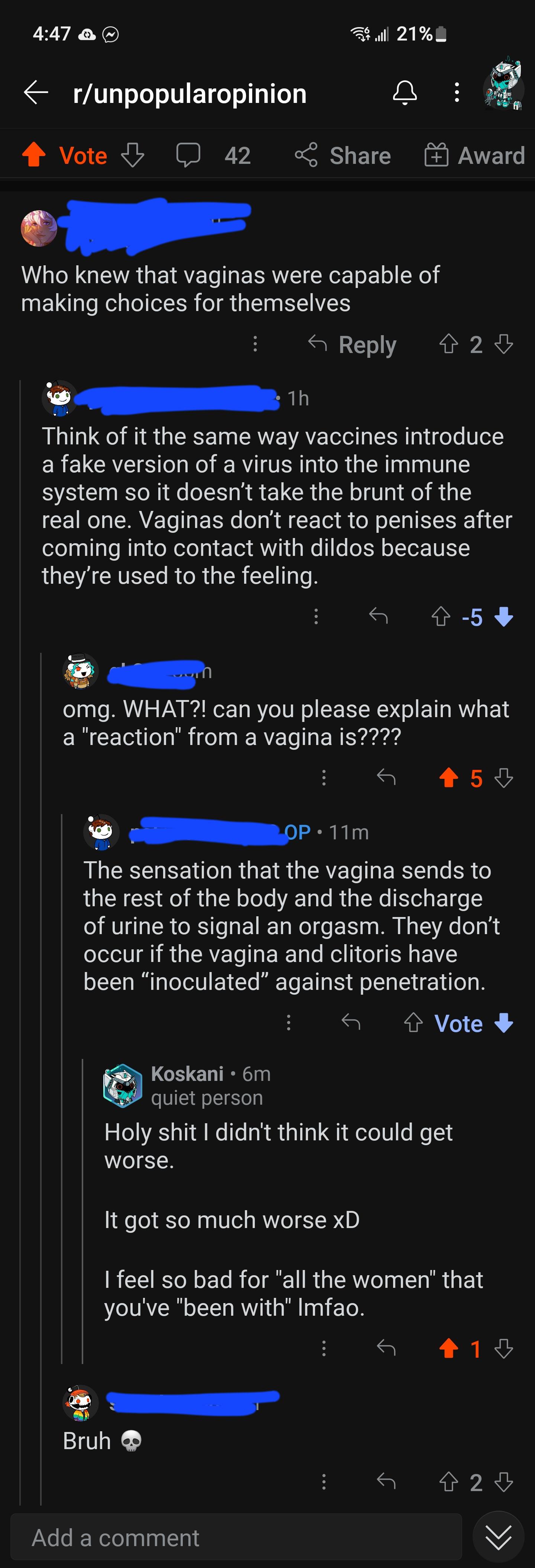 "inoculated against penetration" | Scrolller