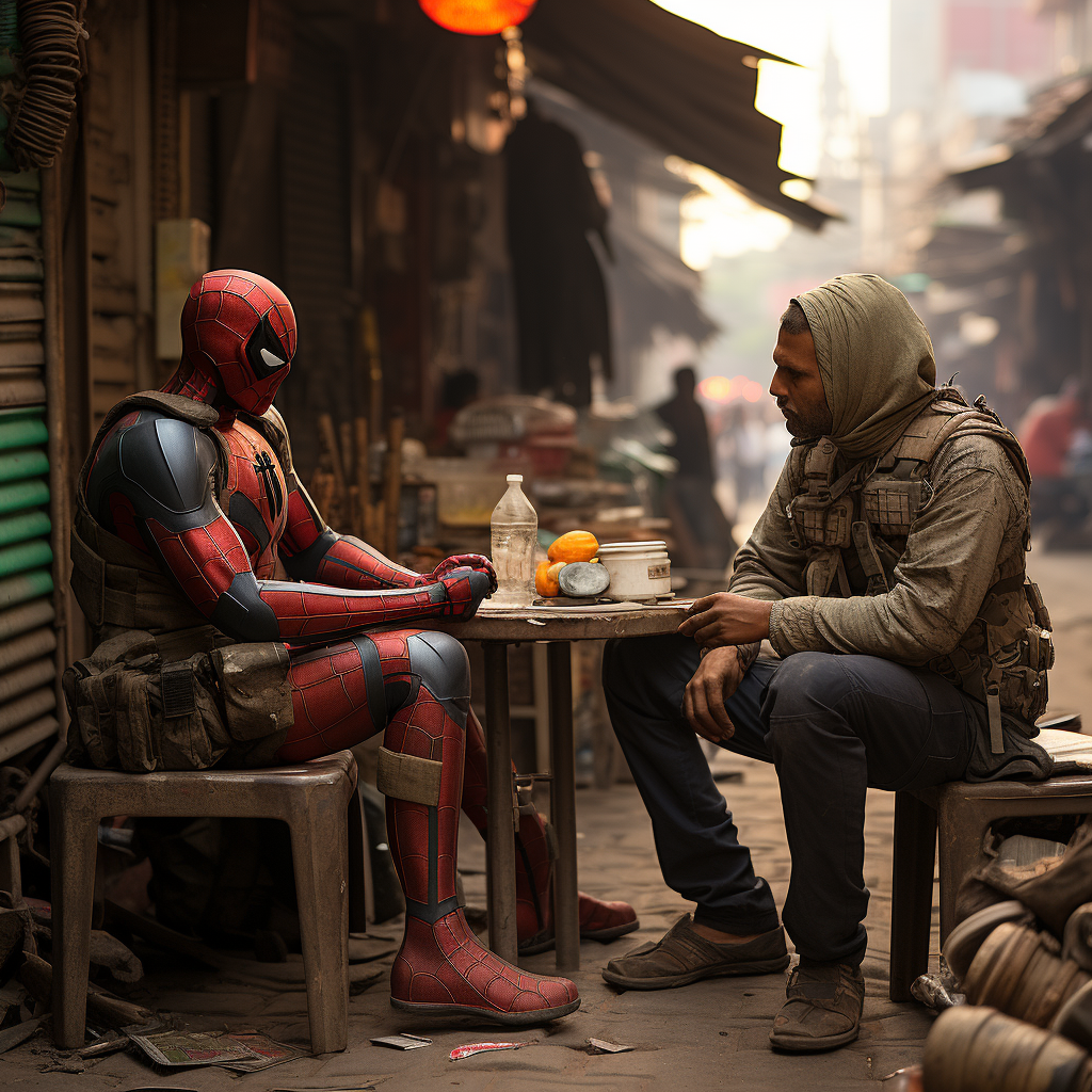 Spiderman : During recession | Scrolller