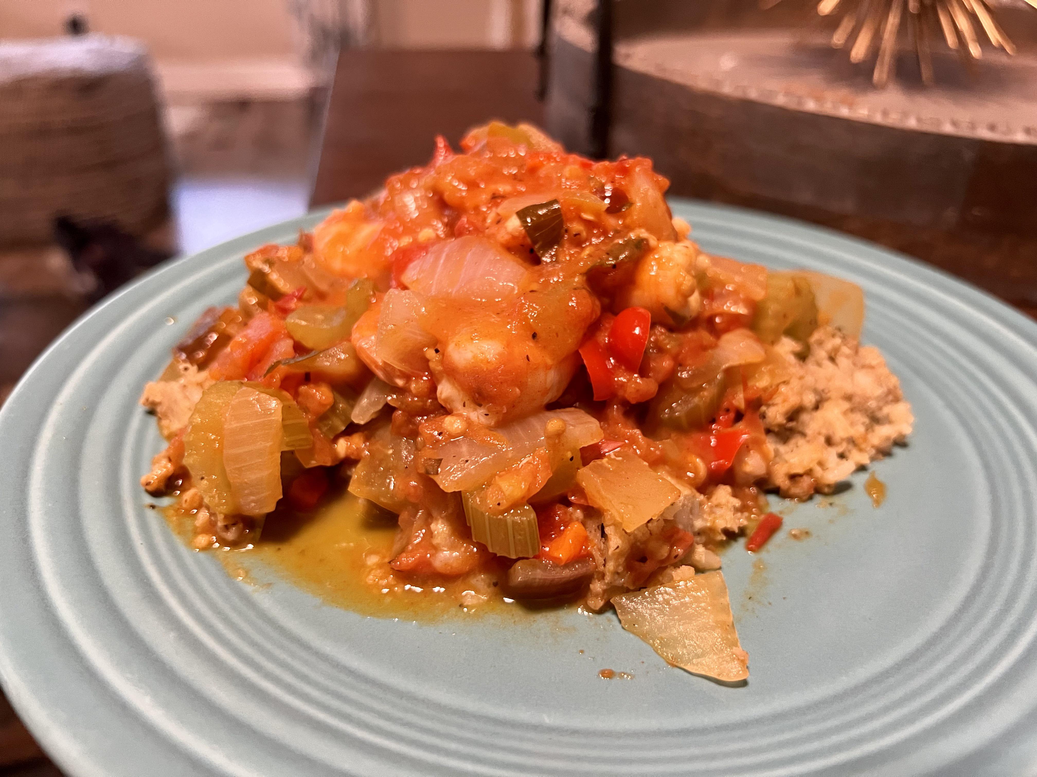 [Homemade] Shrimp Creole w/ Boudin | Scrolller