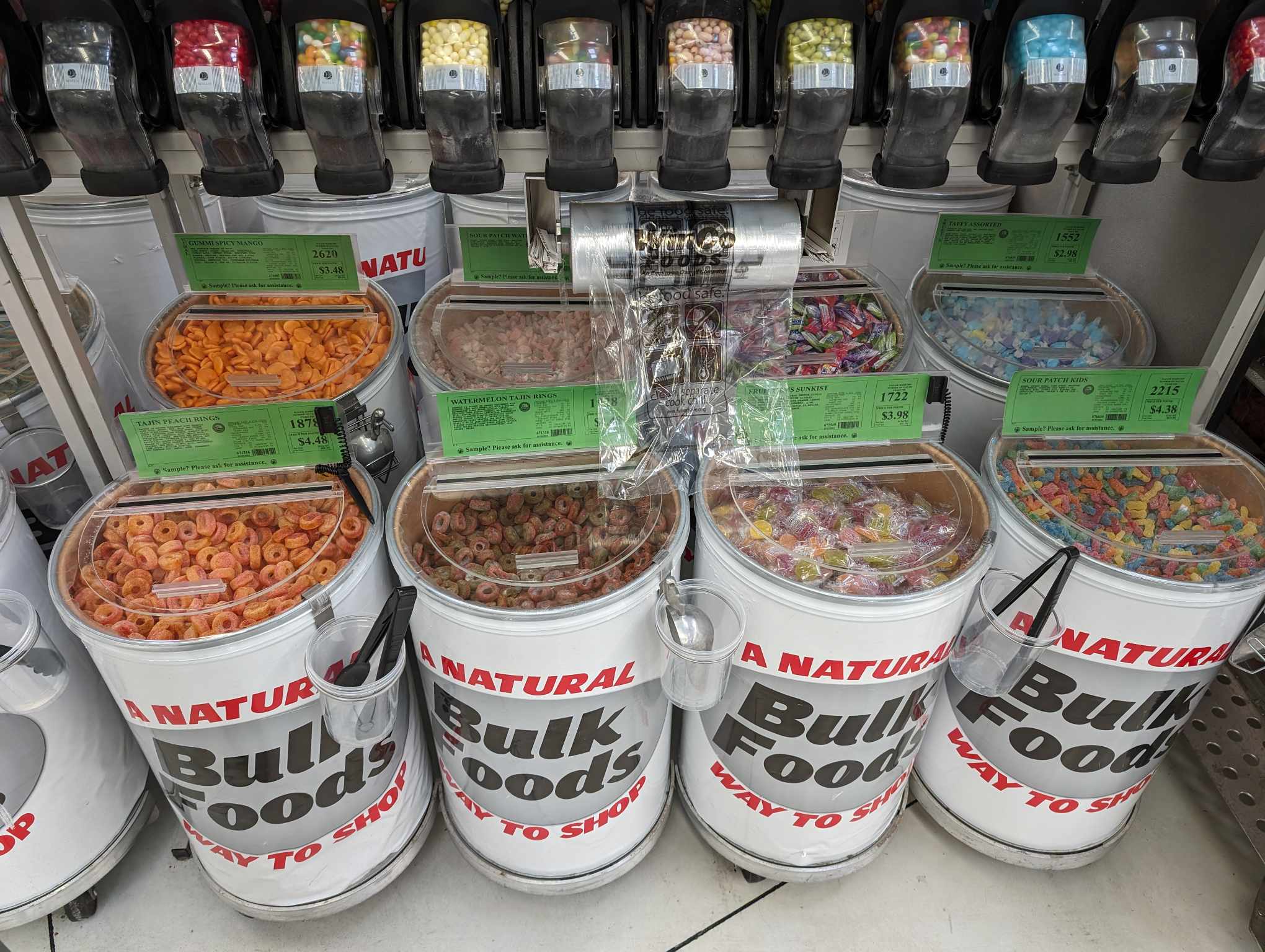 The bulk candy selection at Winco is amazing | Scrolller