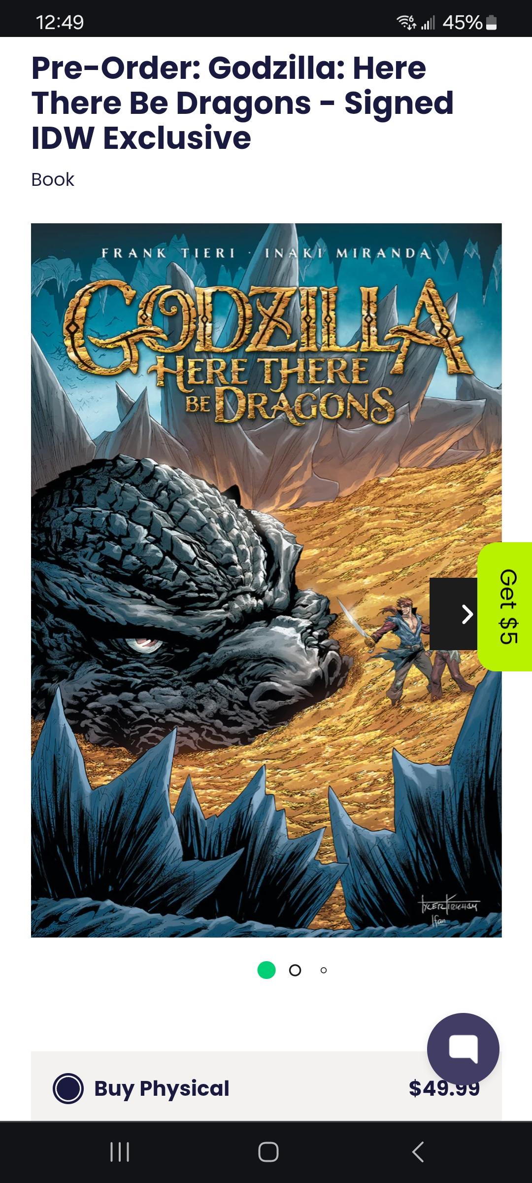 Glad I checked my email. IDW just posted this Godzilla variant of the TPB coming out which is ...