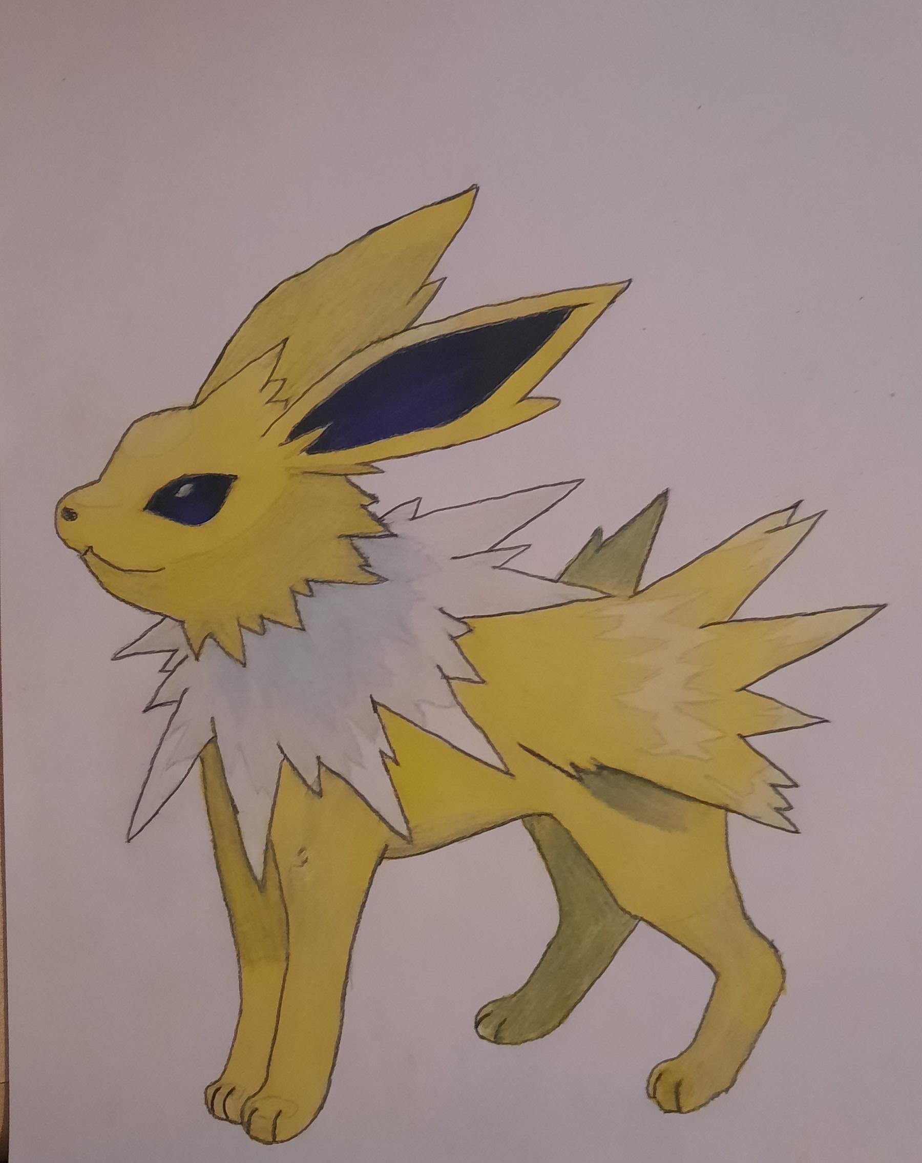 I drew all the Eeveelutions. Opinions? | Scrolller