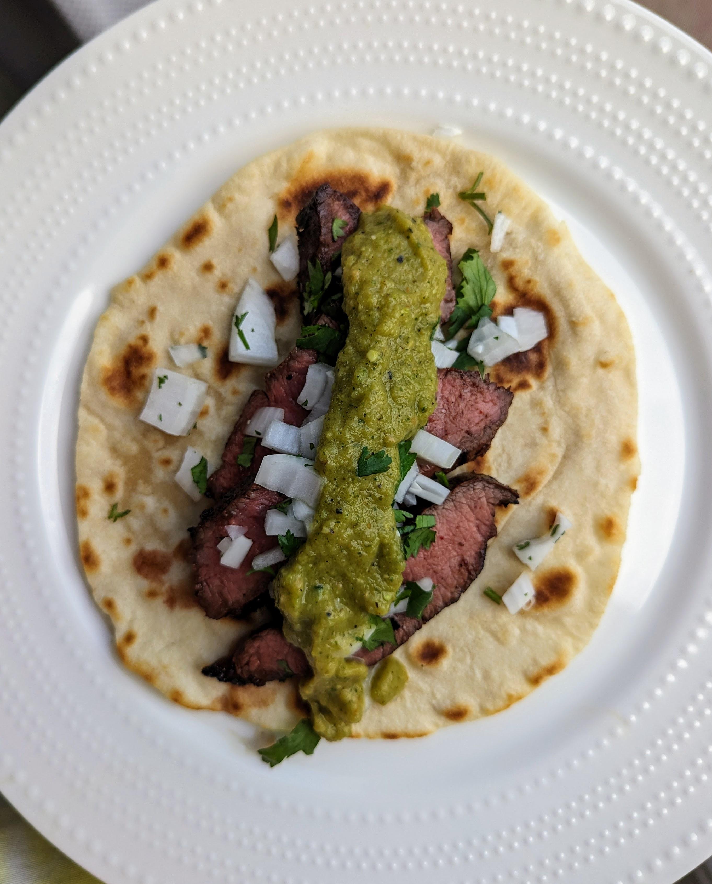 Steak tacos with Flat Iron | Scrolller