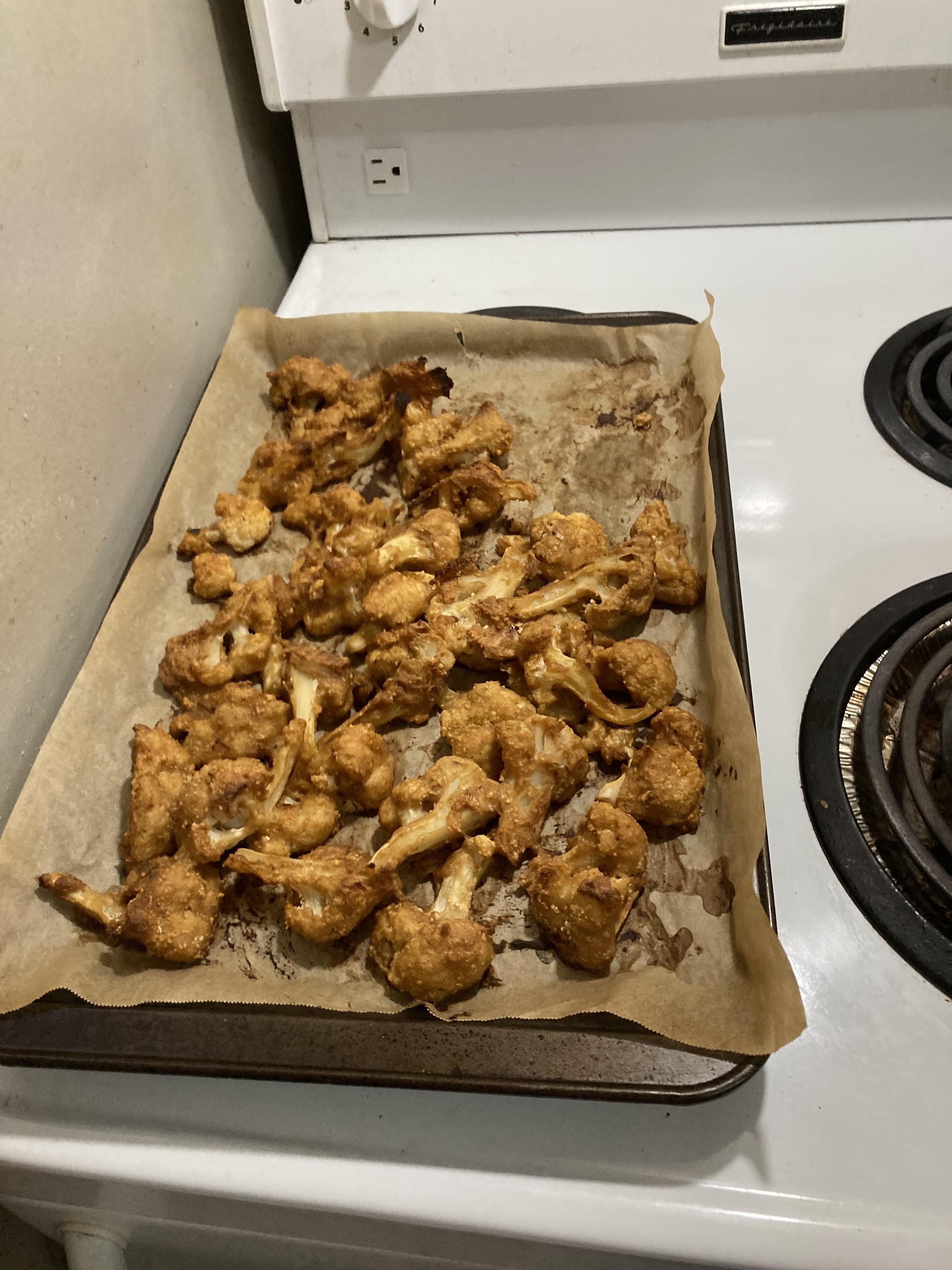 I made [homemade] cauliflower wings | Scrolller