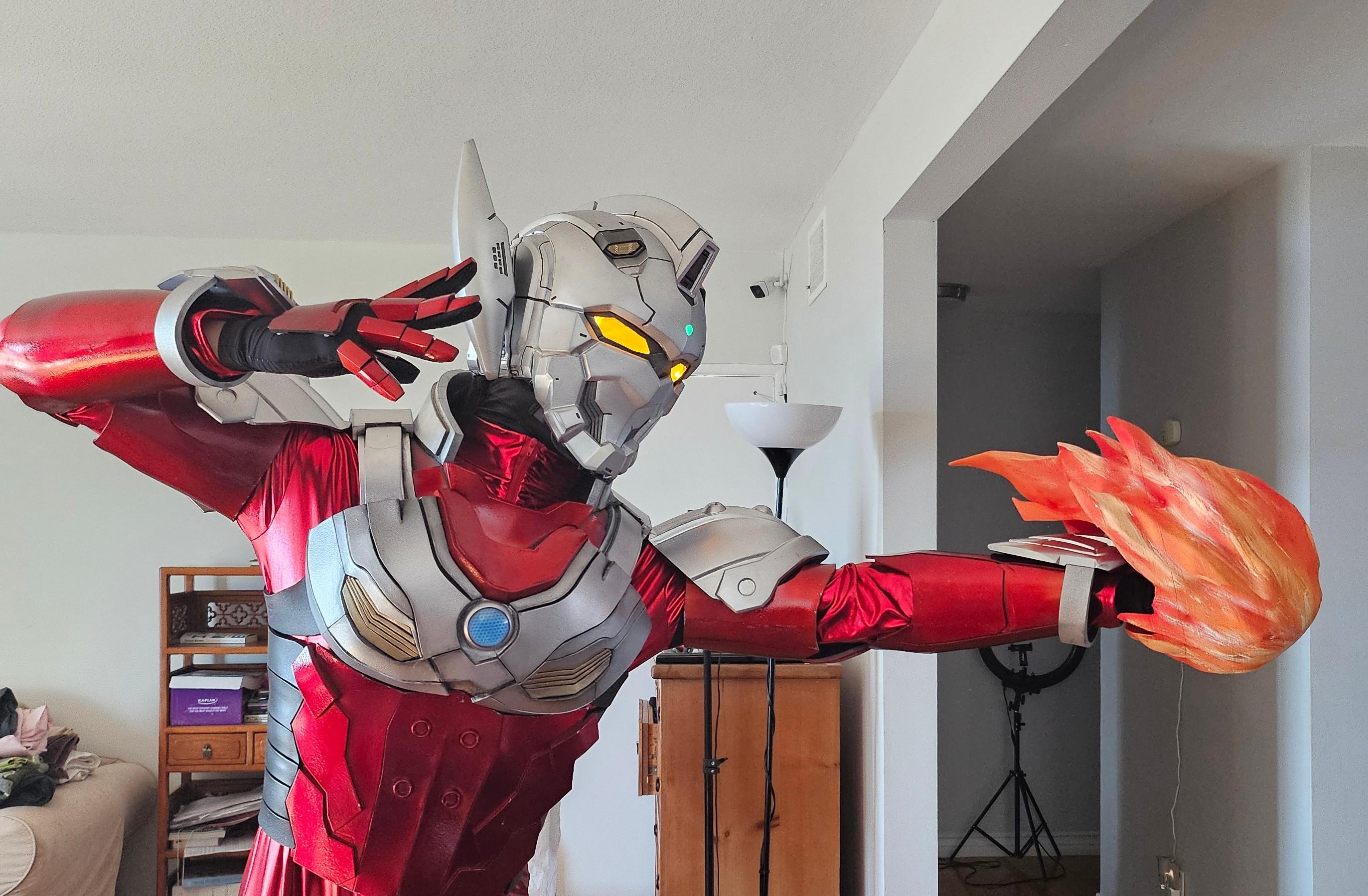 Ultraman Taro update: arms and prop done | Scrolller