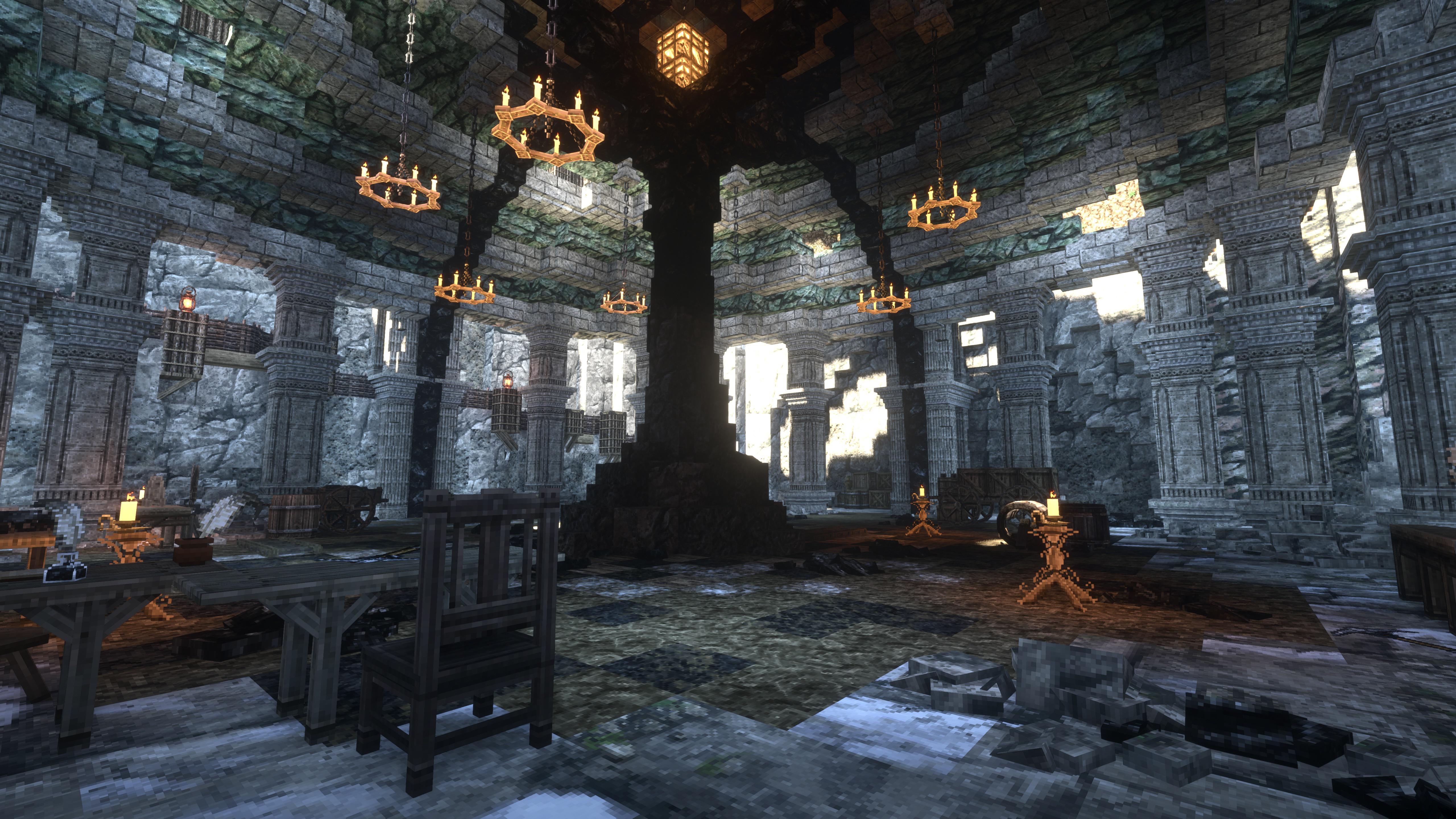 Built an excavation area around Dwarven ruins! | Scrolller