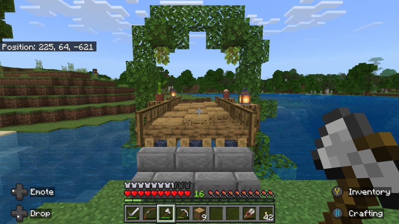 Cozy bridge i built! | Scrolller