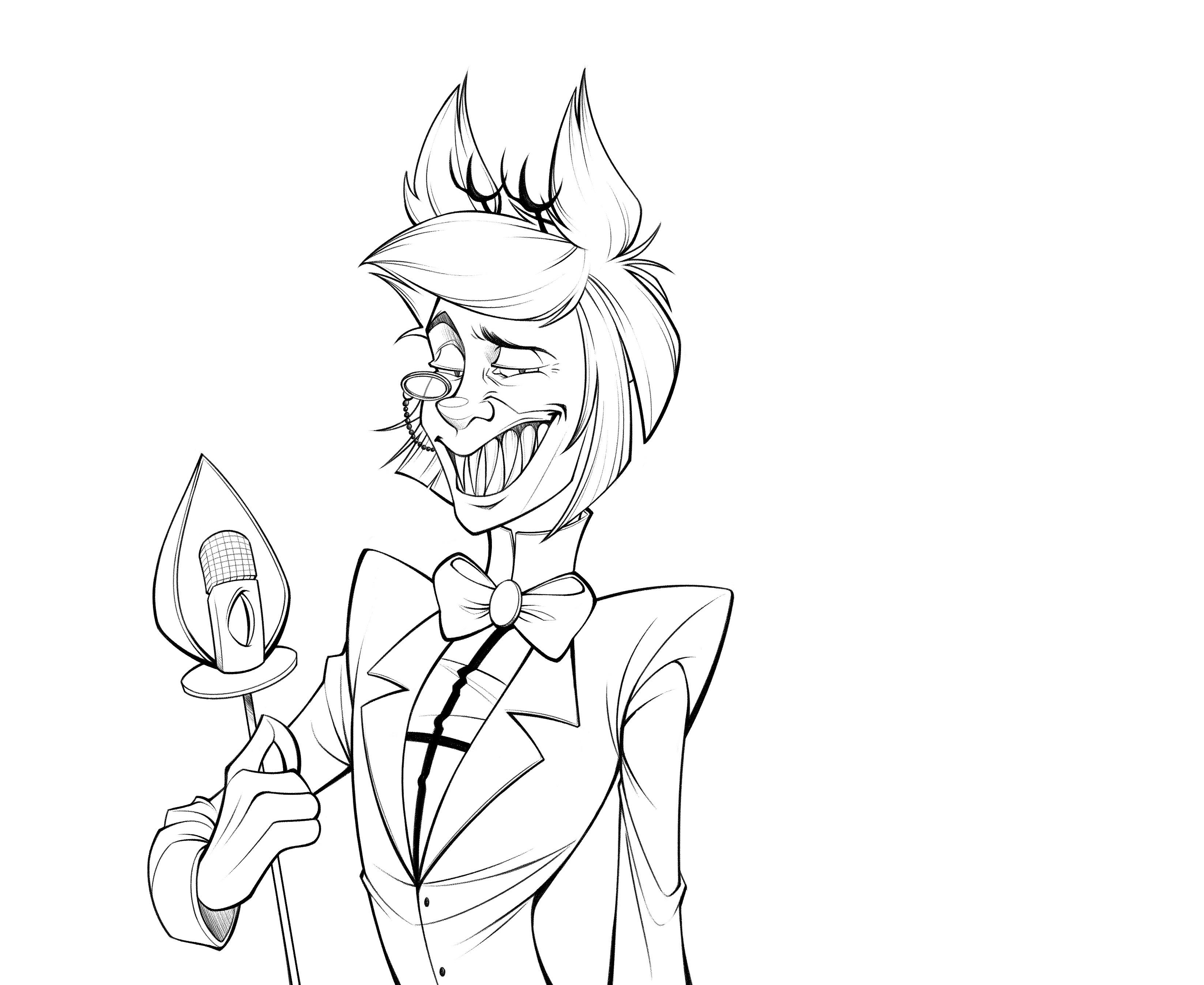 Alastor redraw [OC] | Scrolller