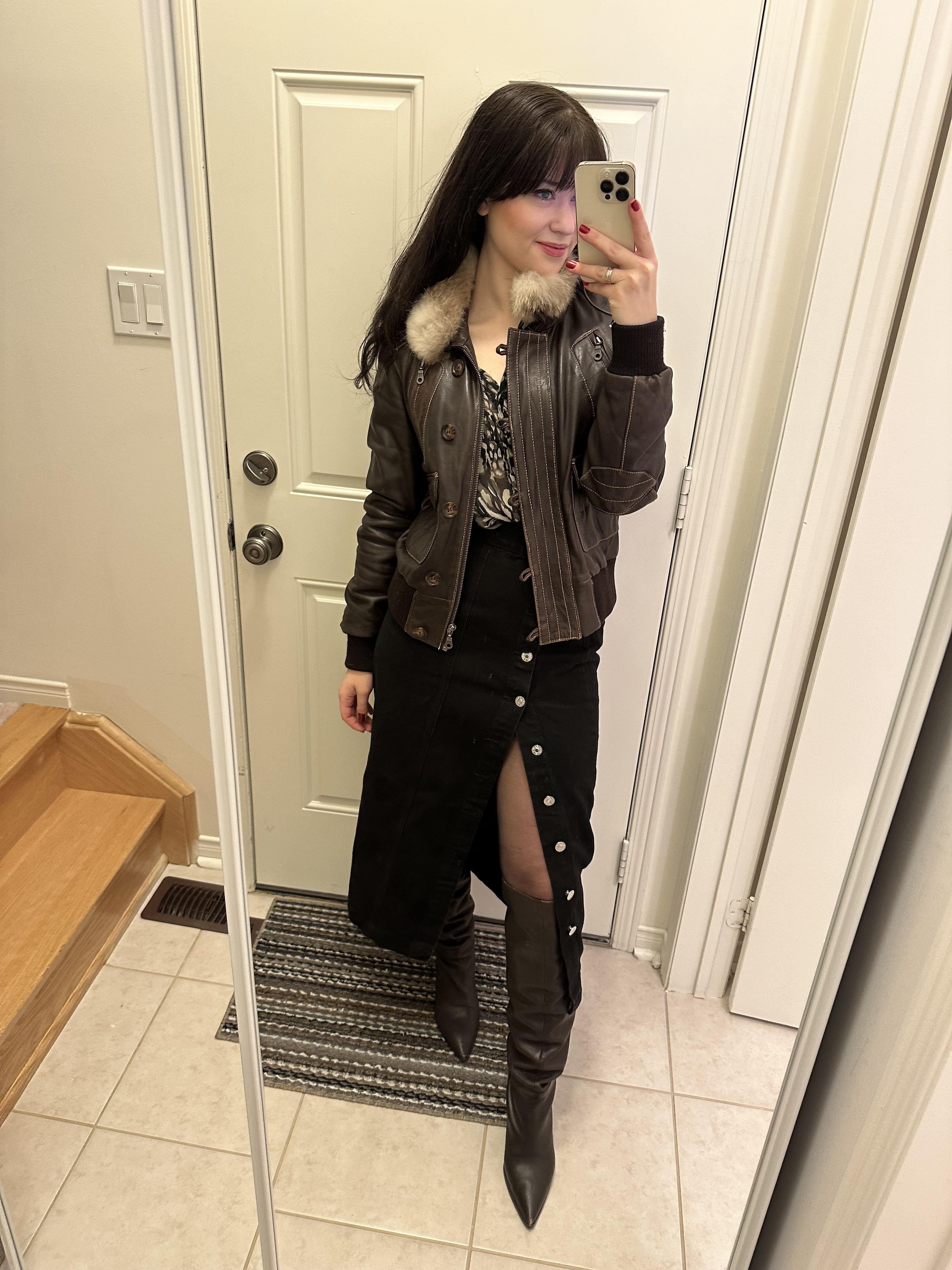 Which jacket/boot combo for this look? | Scrolller