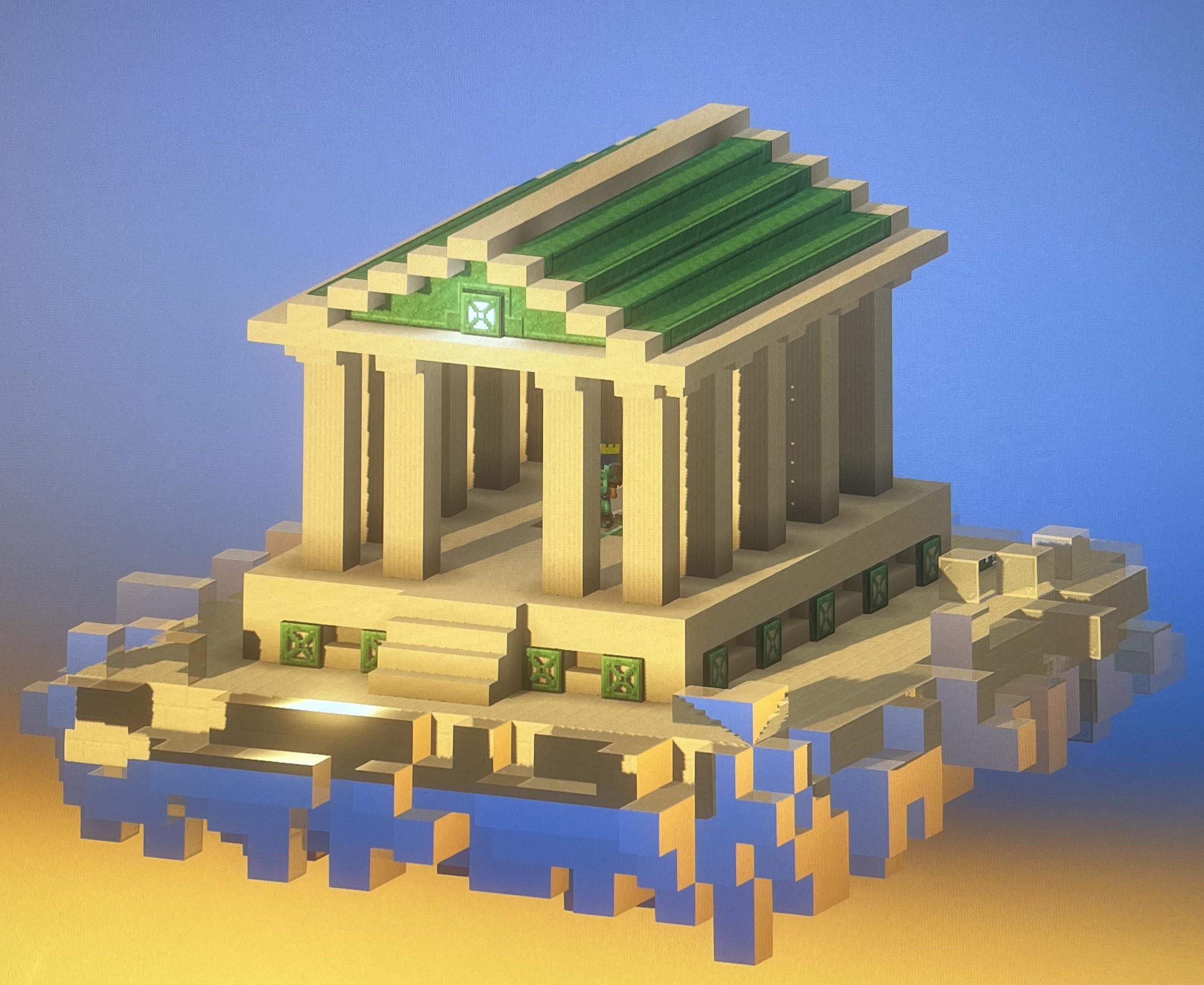 Ancient Greece Inspired Minecraft Build | Scrolller