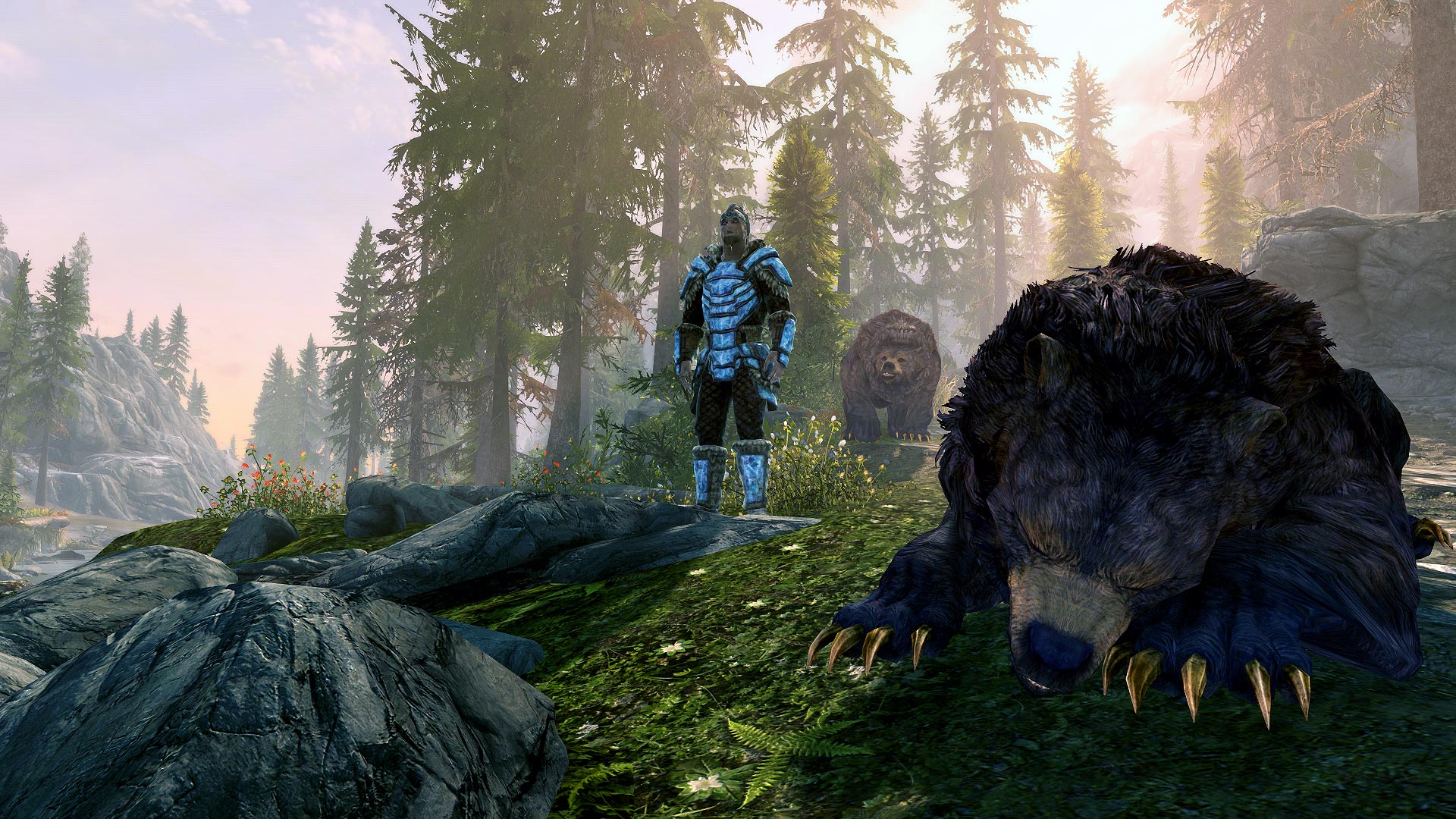 I made an ESO Frost Warden in Skyrim with the Pride of Hirstaang spell | Scrolller