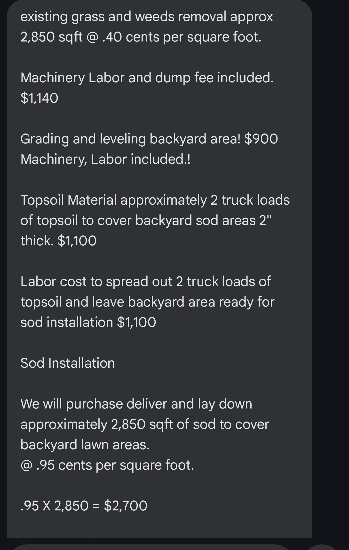 How reasonable is this quote ? | Scrolller