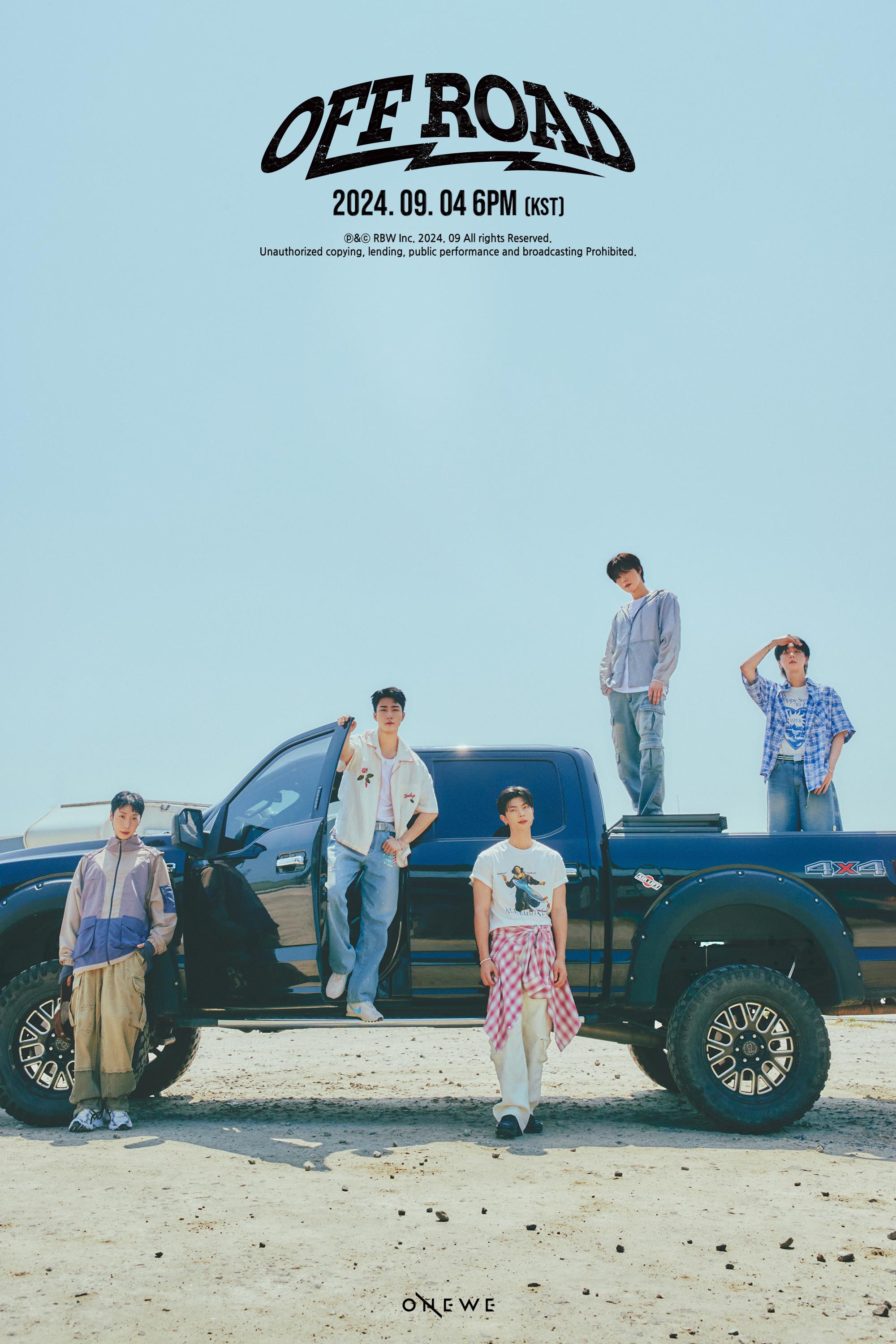 ONEWE - Digital Single 'OFF ROAD' (Concept Photo #2 - Group) | Scrolller
