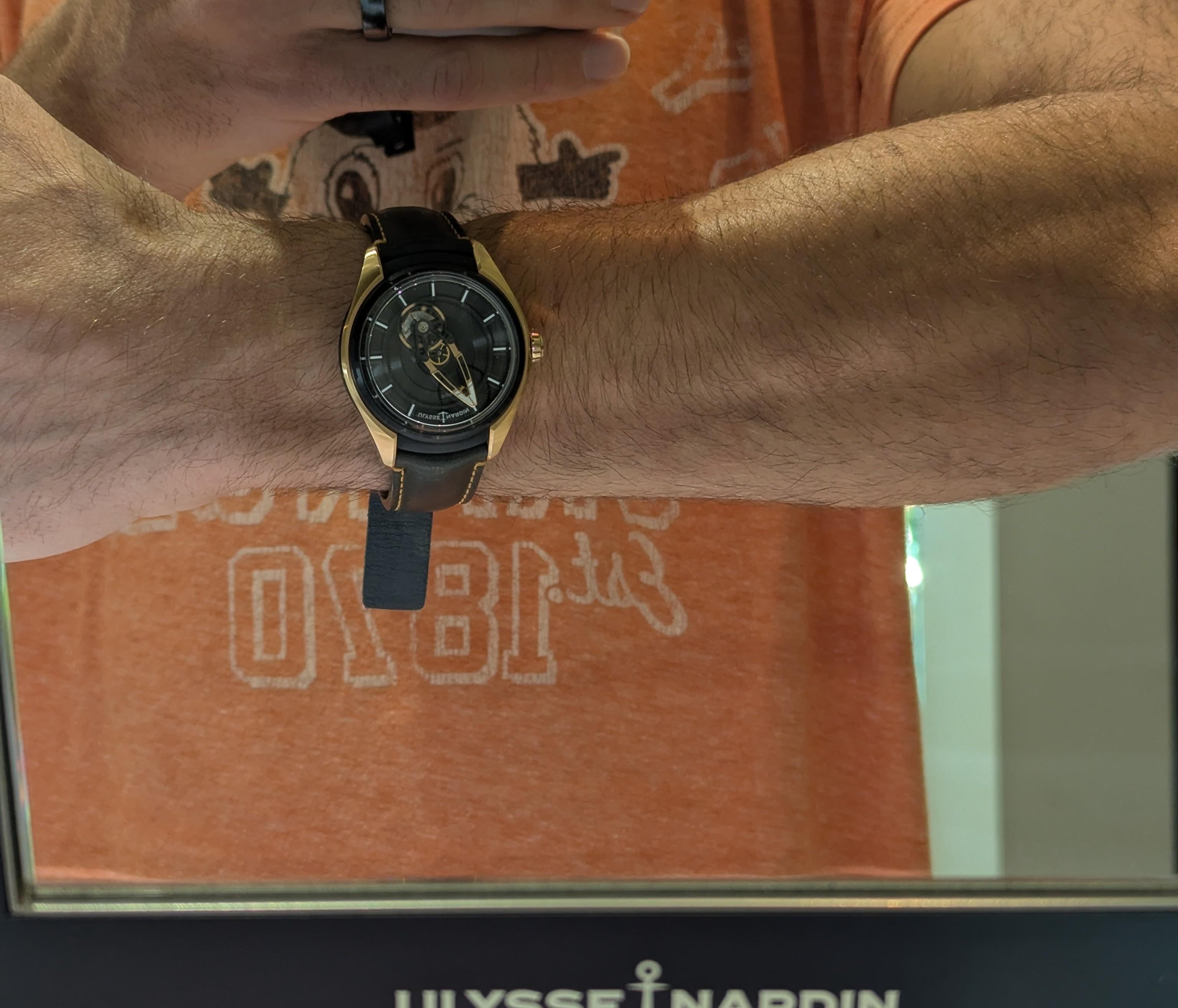 [Ulysse Nardin] Wrist sizing | Scrolller