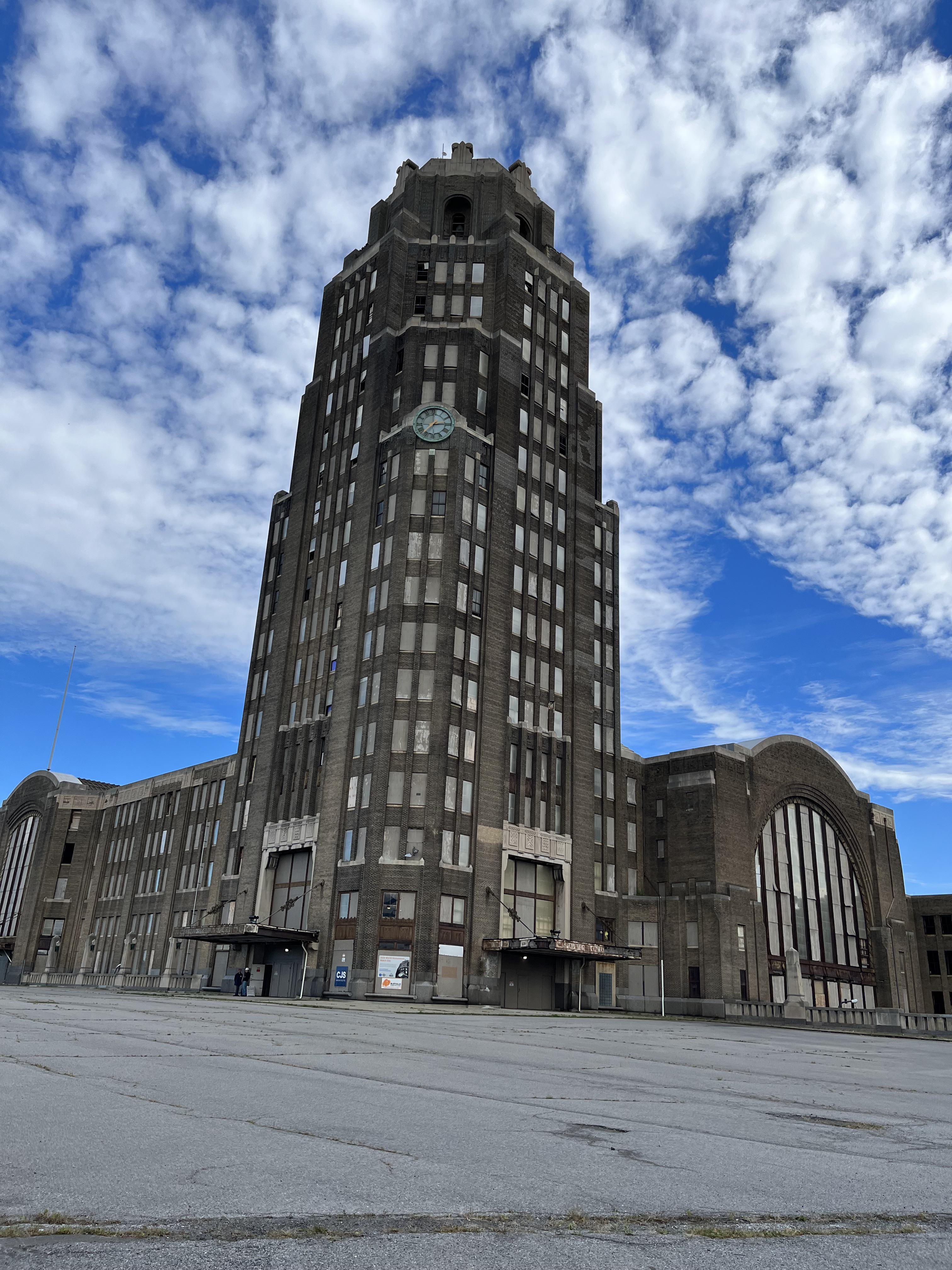 The abandoned Central Terminal in Buffalo, NY | Scrolller