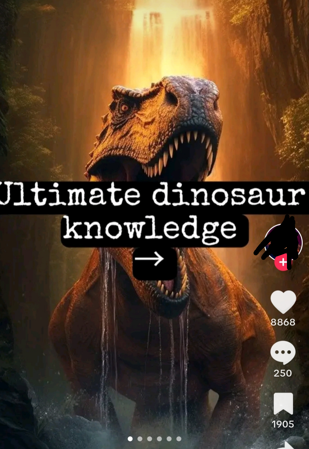 *Posts "ultimate dinosaur knowledge"* *half of the photos aren't dinosaurs* *gets mad when ...