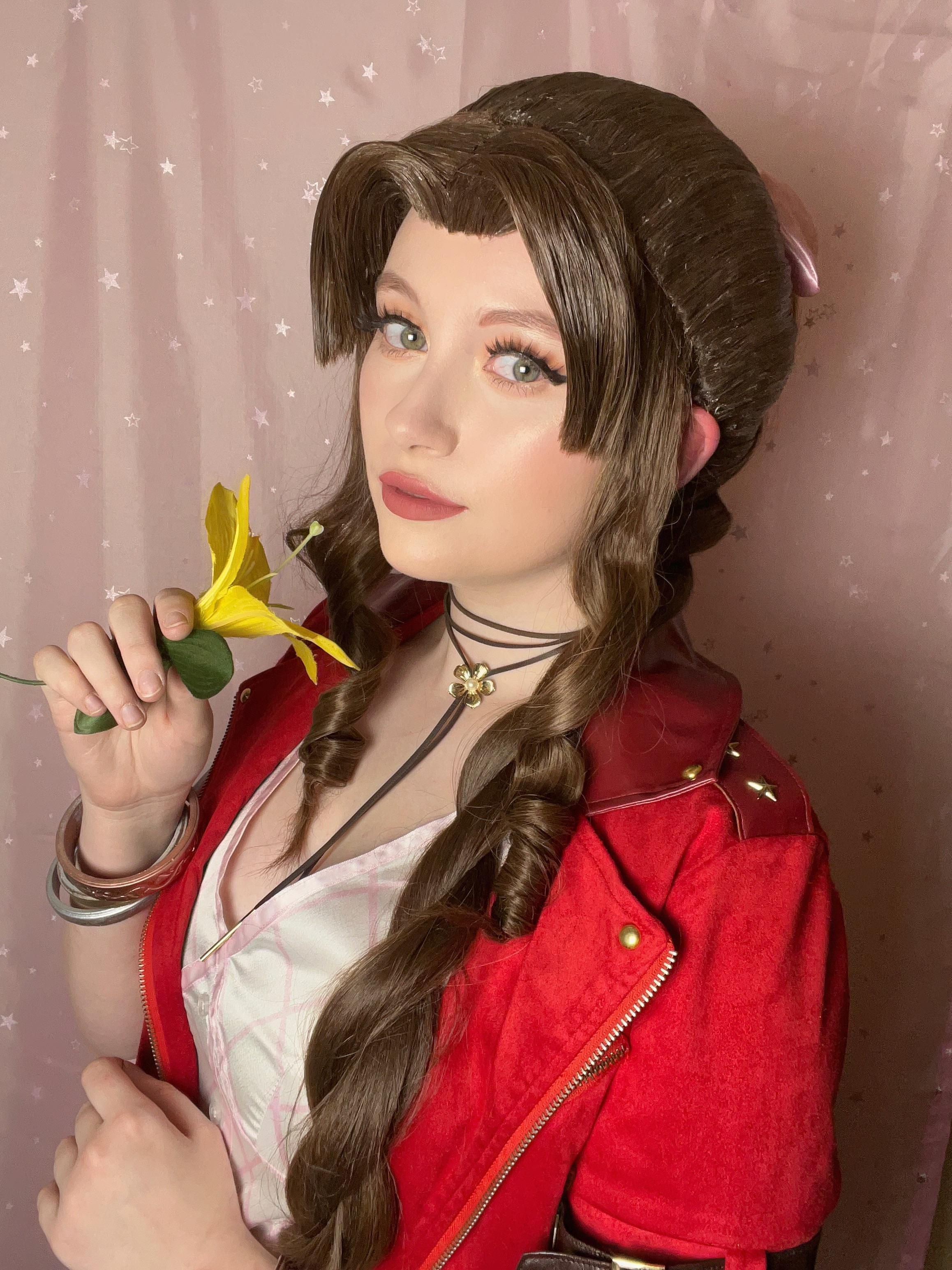 My aerith cosplay! 🌸💕 | Scrolller