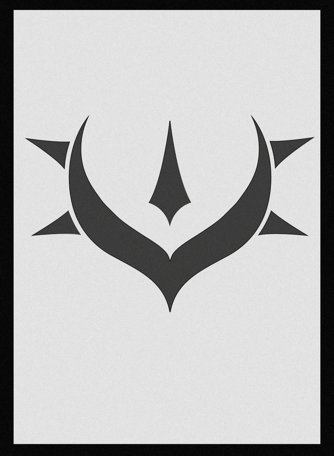 Nier inspired logo. Assignment for school and got the inspiration from the Resistance camp logo ...