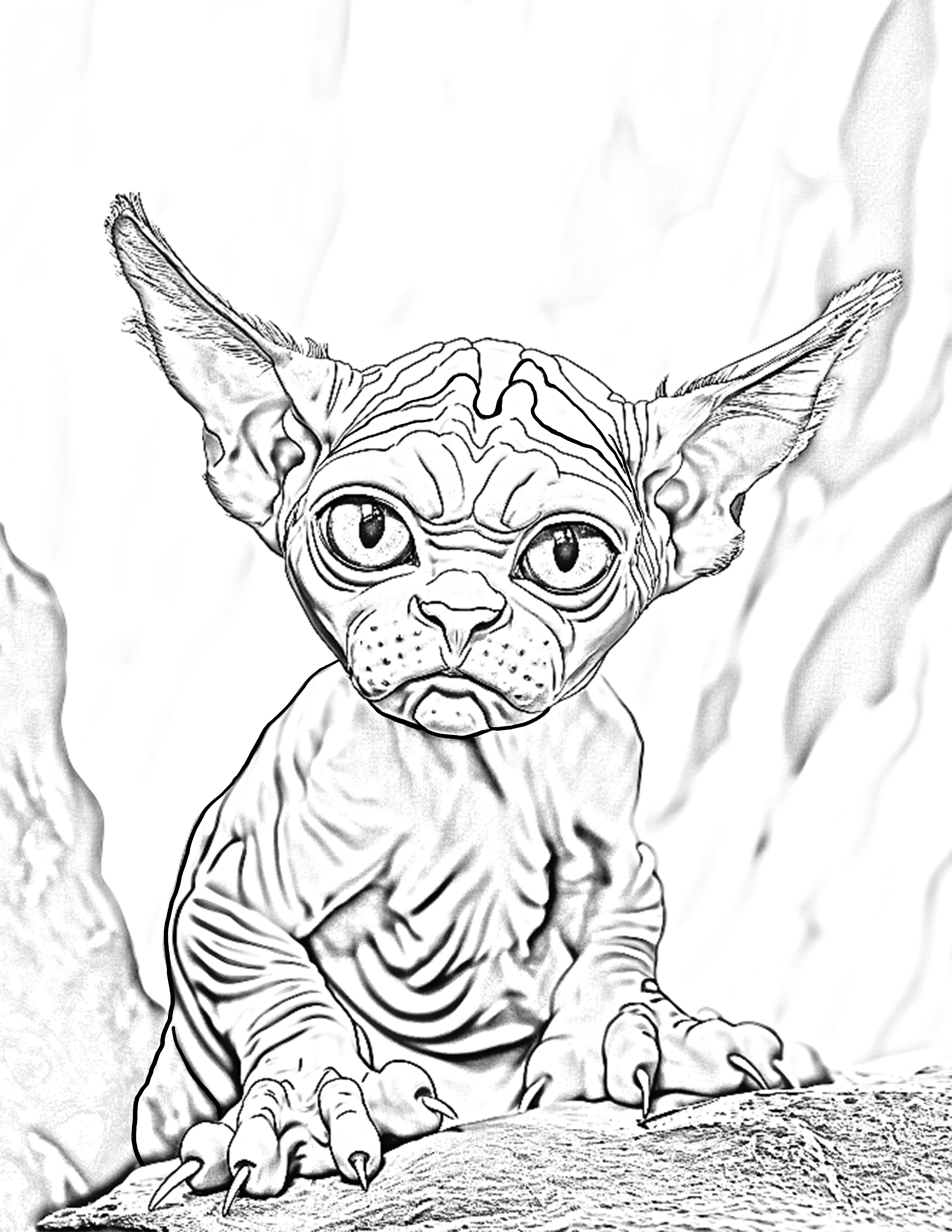 Which would make for better coloring? | Scrolller