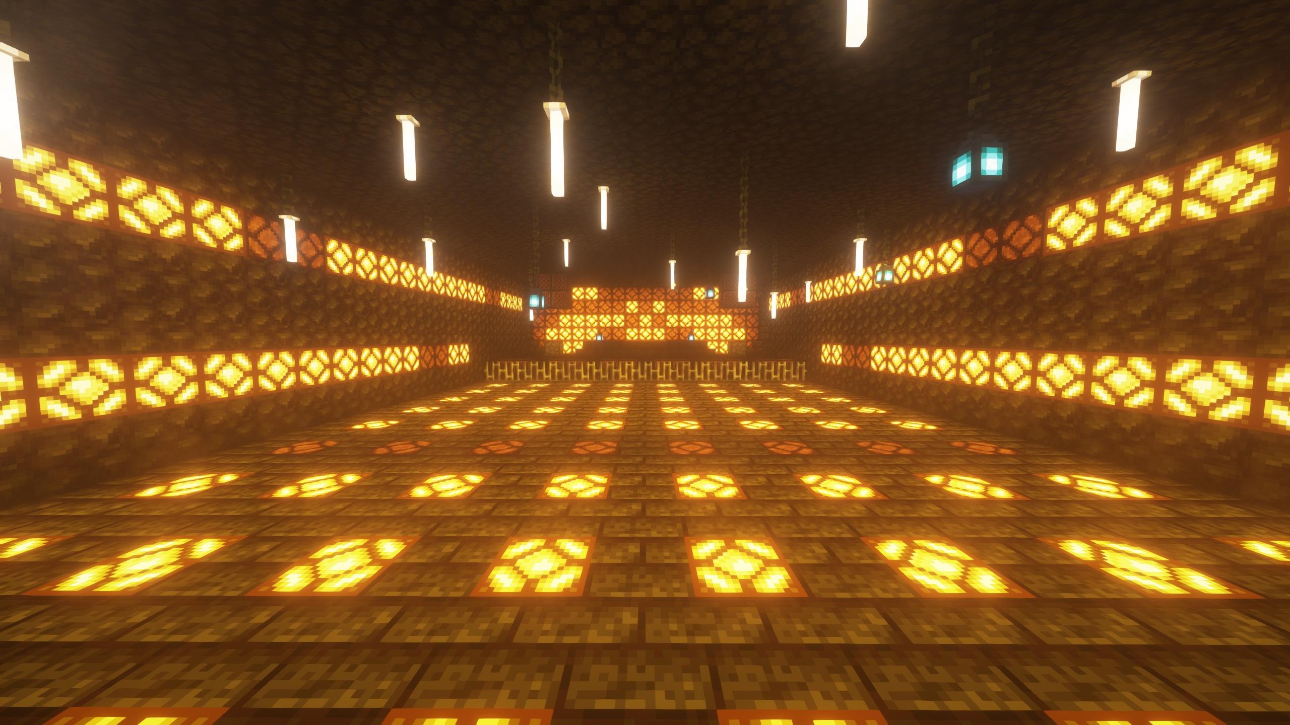 I built a fully functional nether inspired nightclub in vanilla Minecraft | Scrolller
