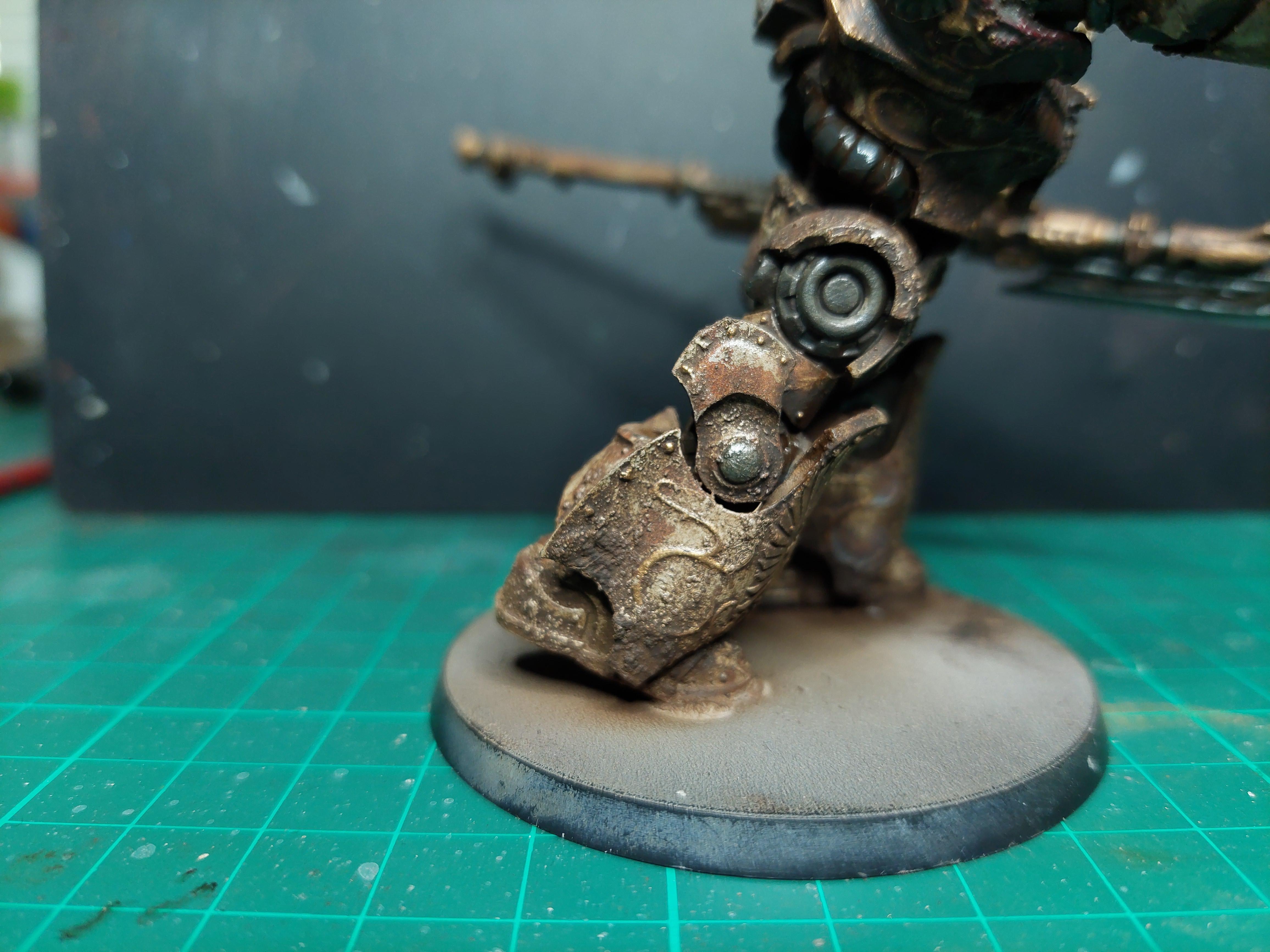 WIP pics on my first Custodes dread | Scrolller