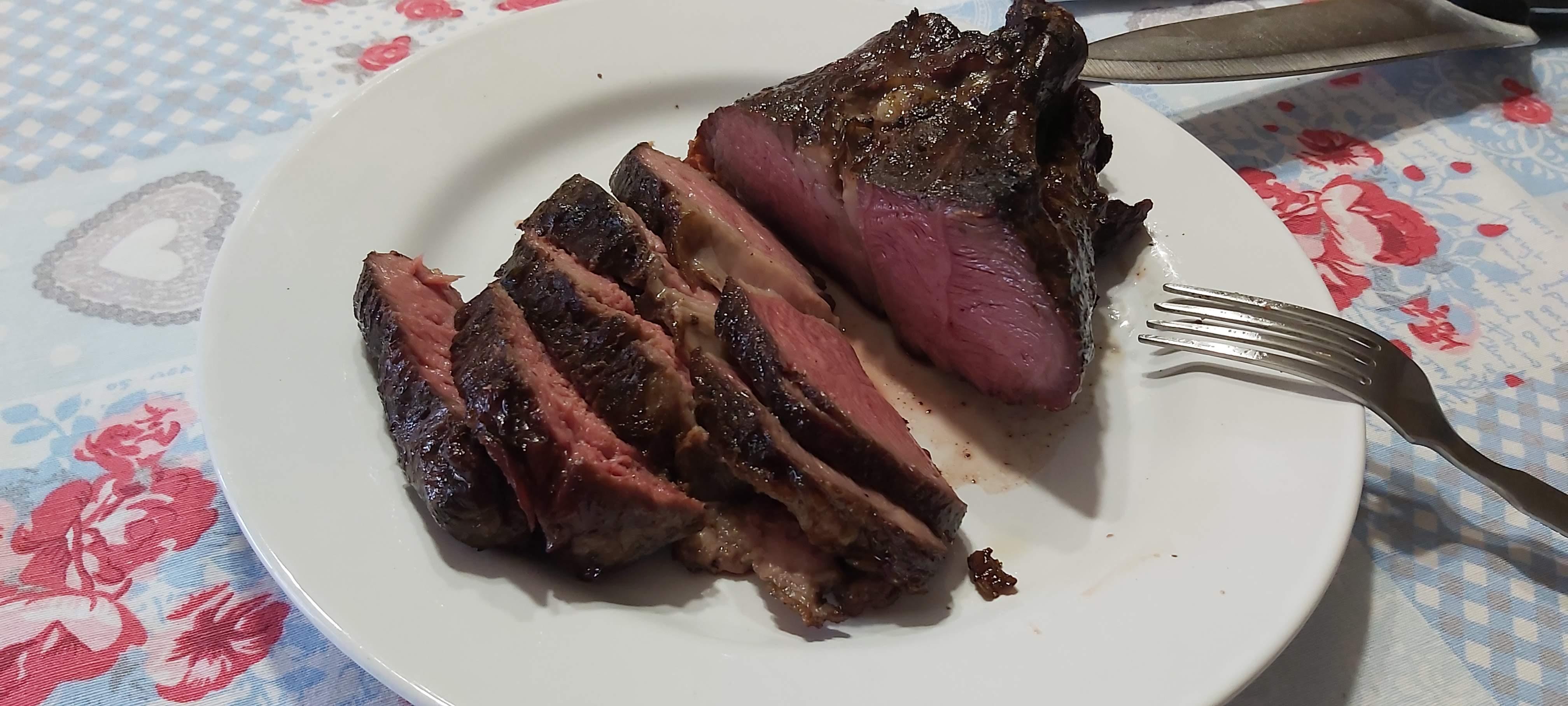 Decided to try grilling a reverse sear steak. | Scrolller