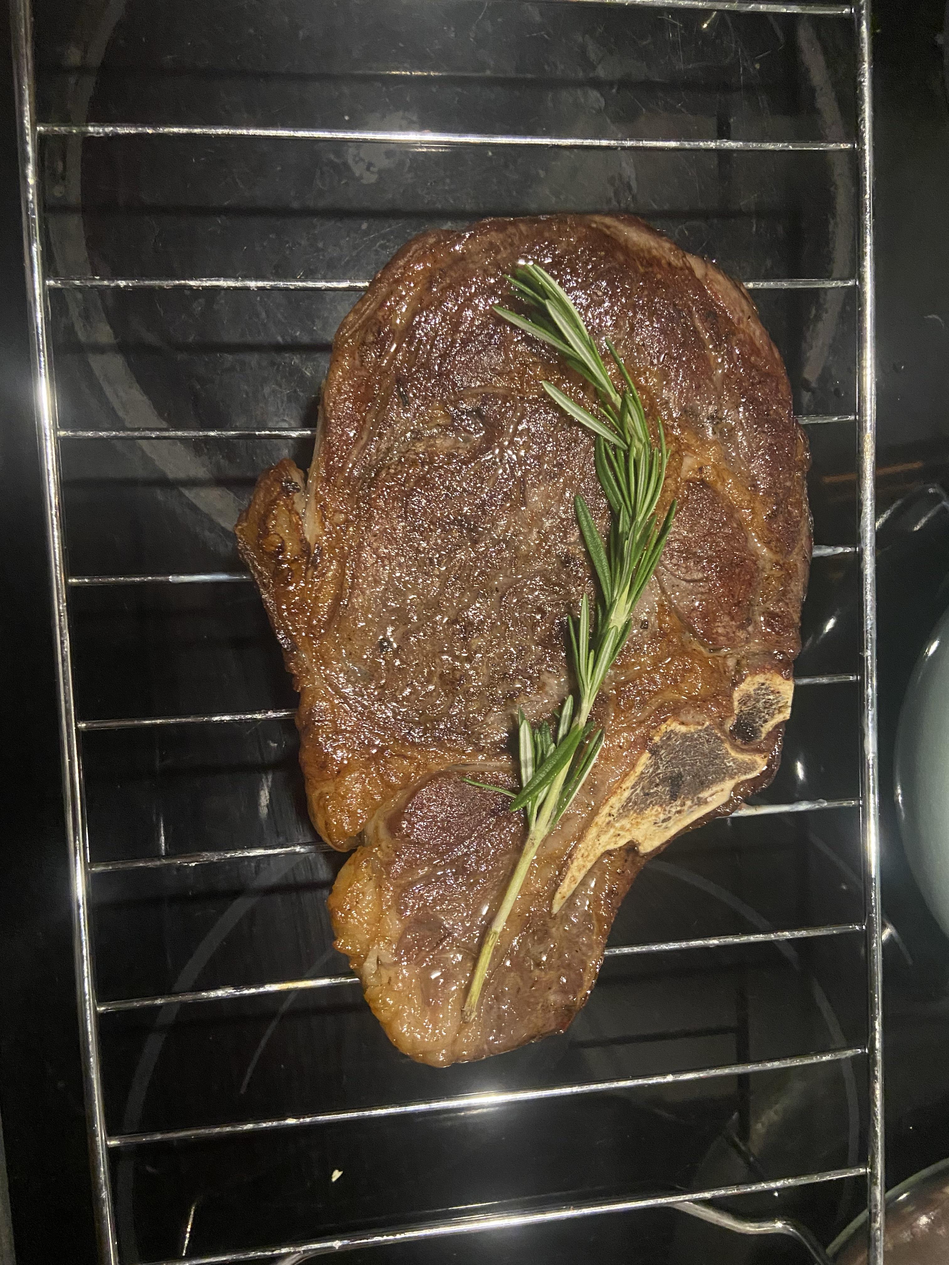 Reverse sear. How we looking? | Scrolller