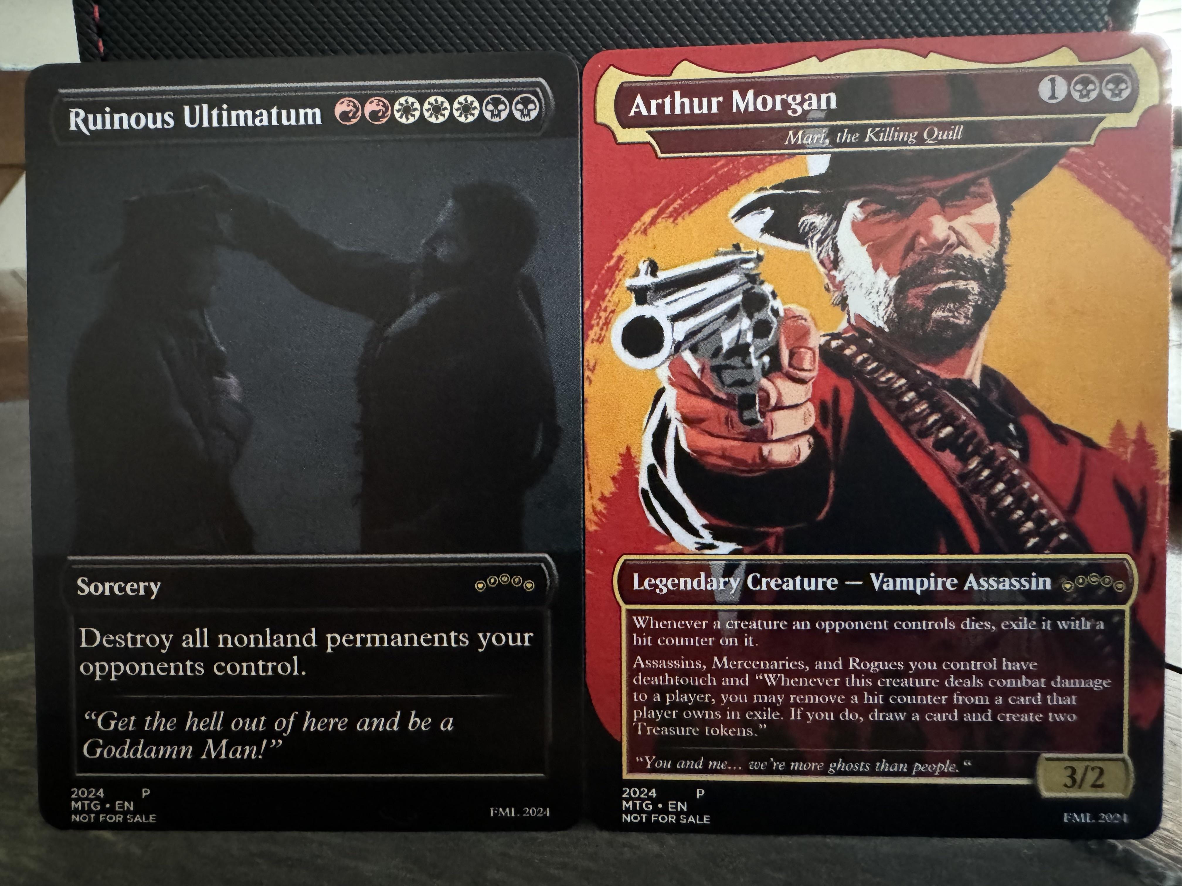 RDR2 Custom MTG Deck | Scrolller