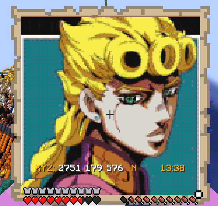 Giorno Giovanna map art | Scrolller