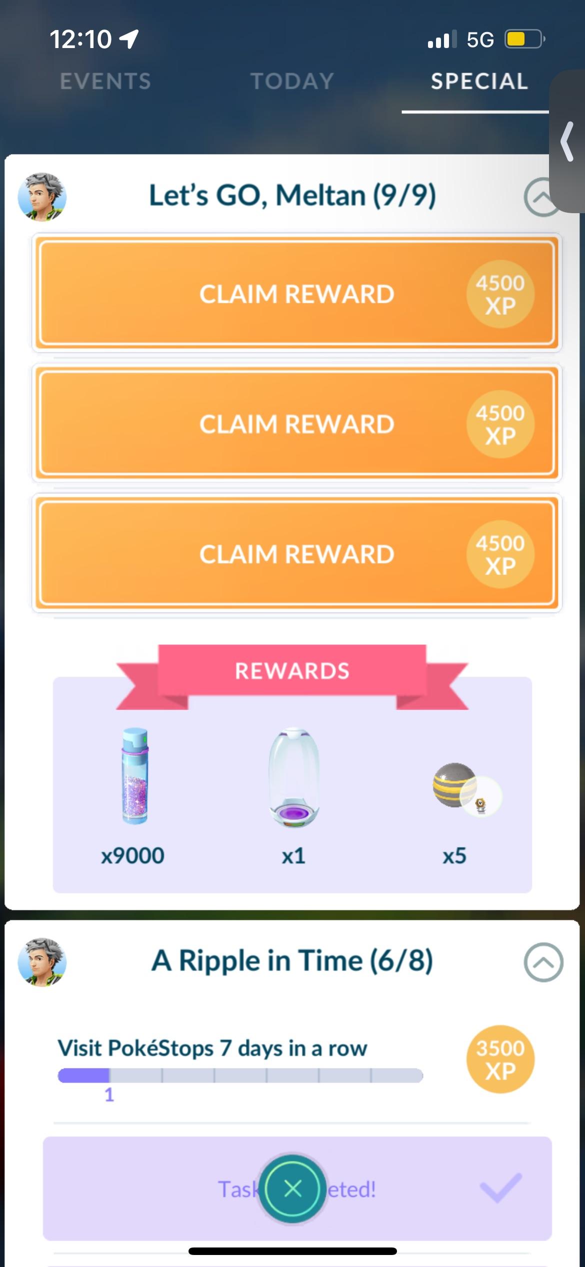 Finally completed the Let’s Go Meltan quest… with a Shundo!? | Scrolller