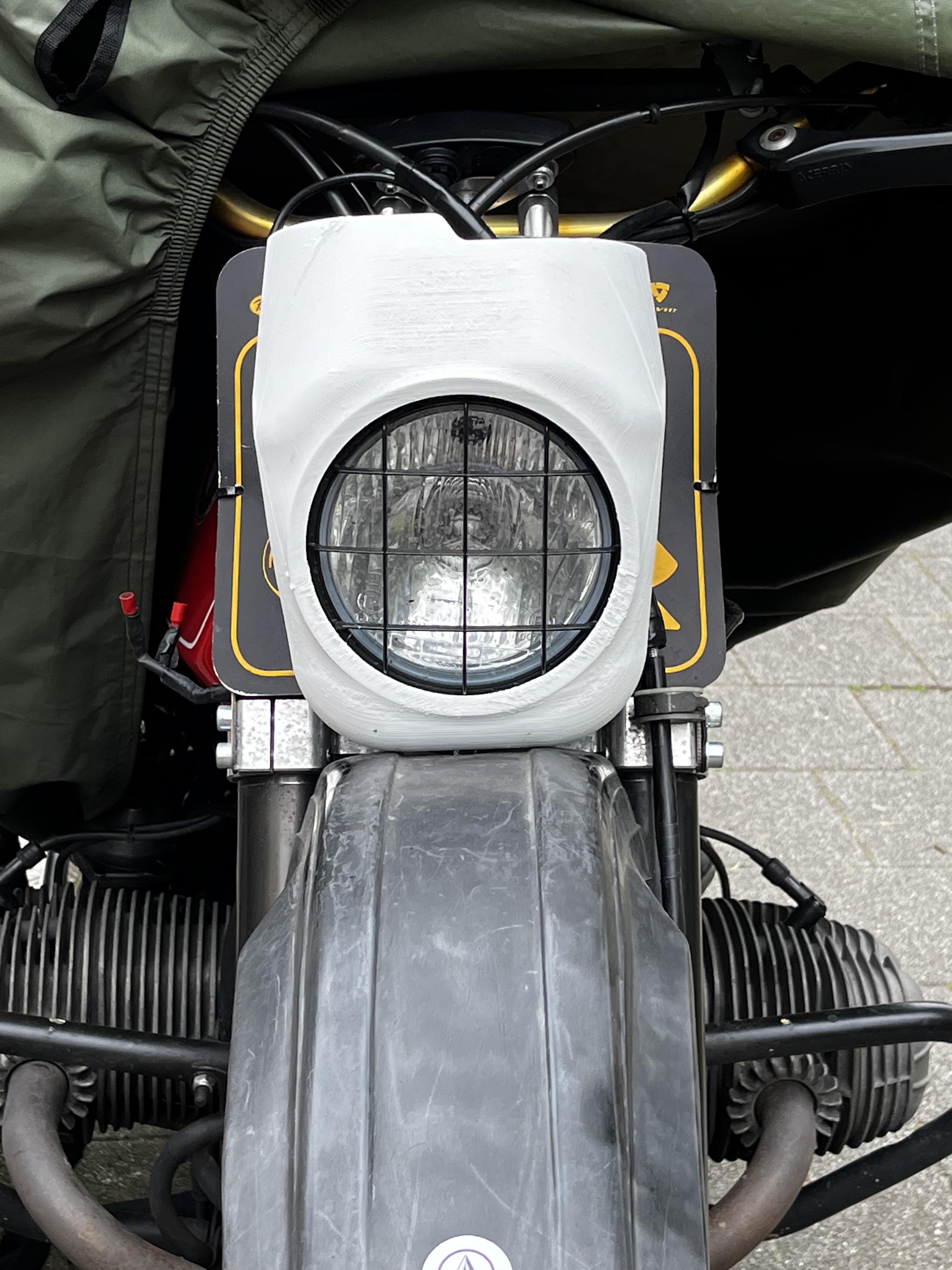 Made a prototype headlight casing | Scrolller