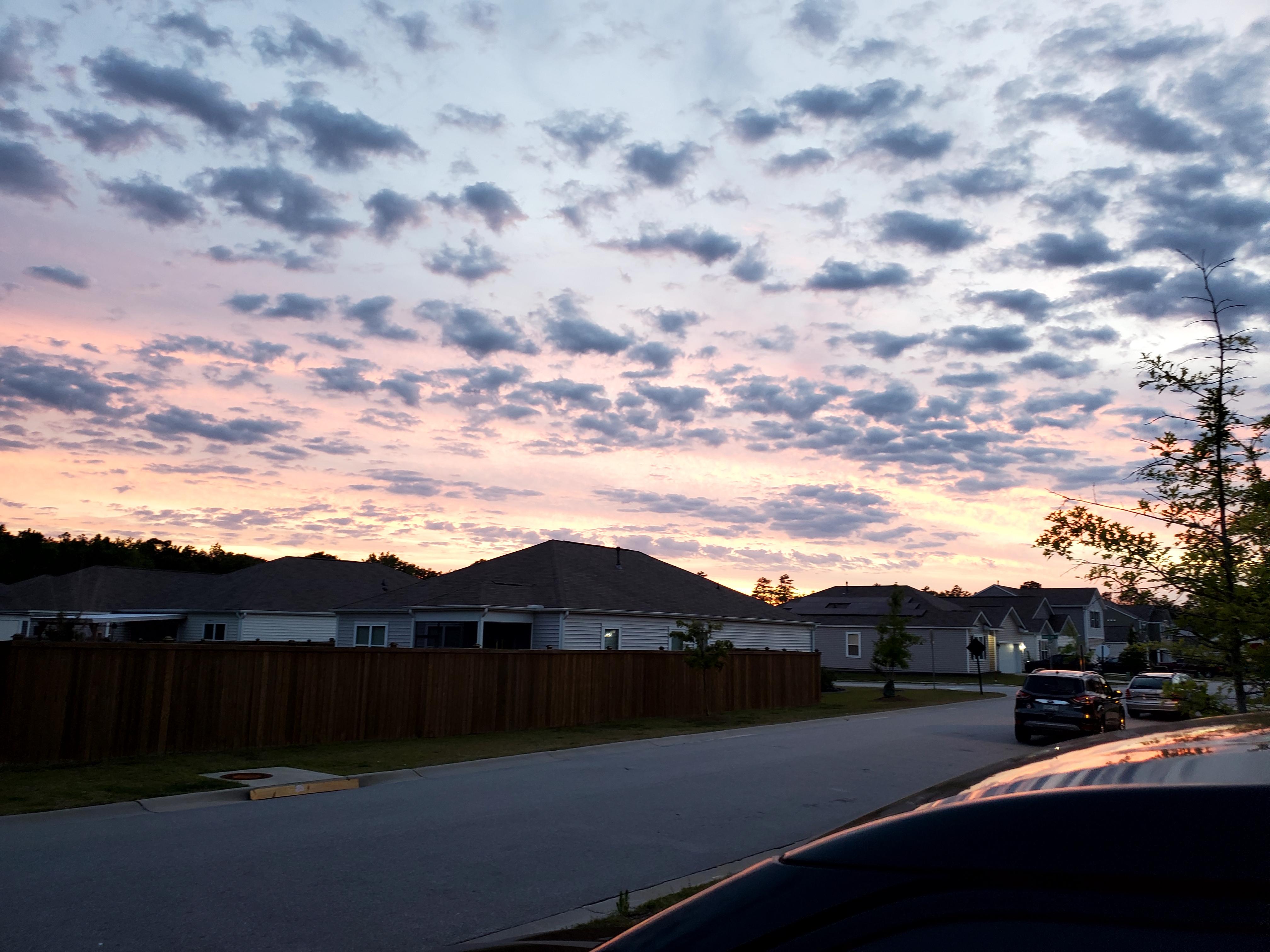 Sunset clouds | Scrolller