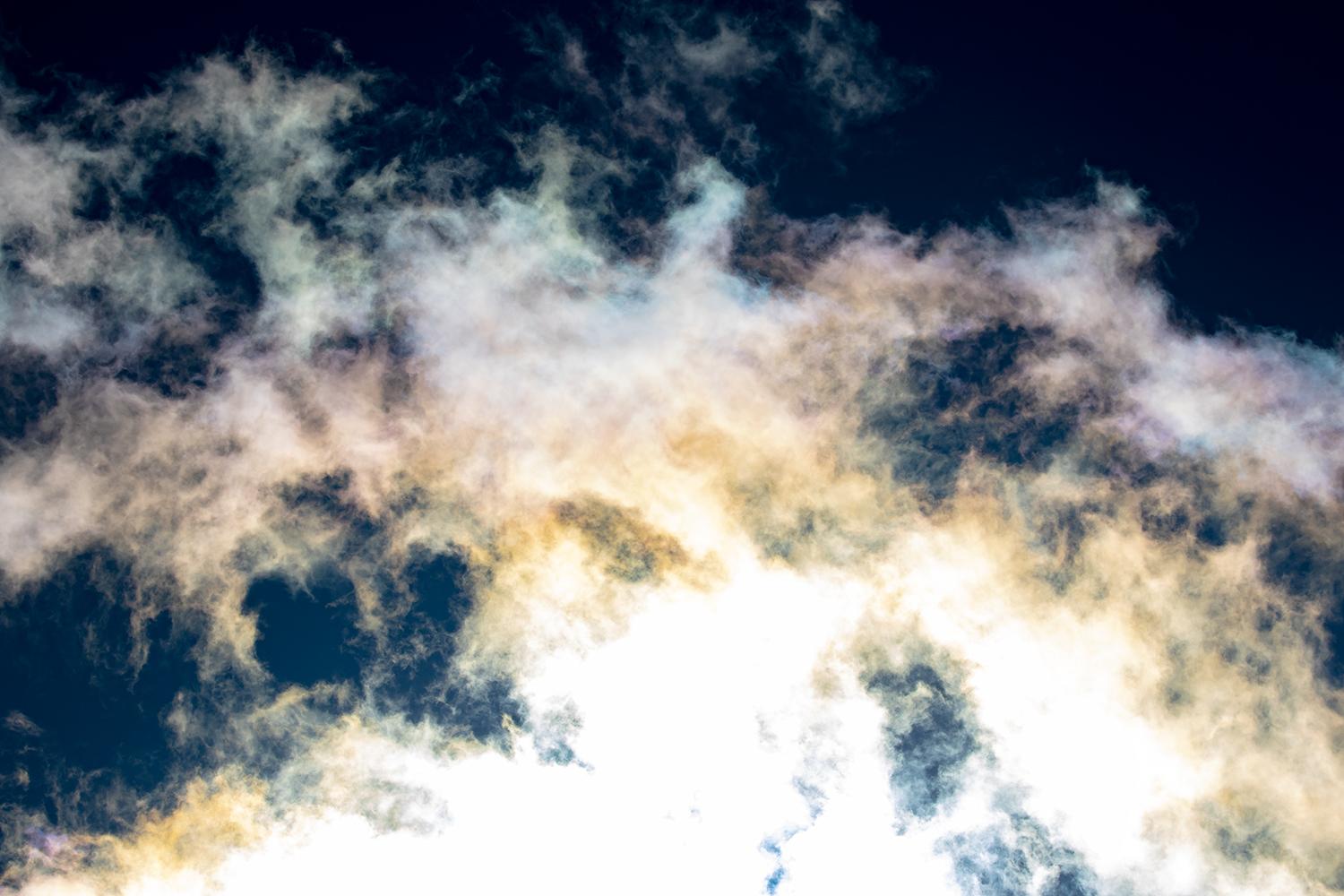 Cloud Iridescence over Buffalo County, 4-8-24 | Scrolller